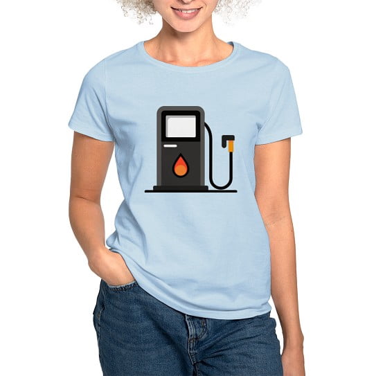 CafePress - Gas Pump Women's Value T Shirt - Women's Classic T-Shirt ...