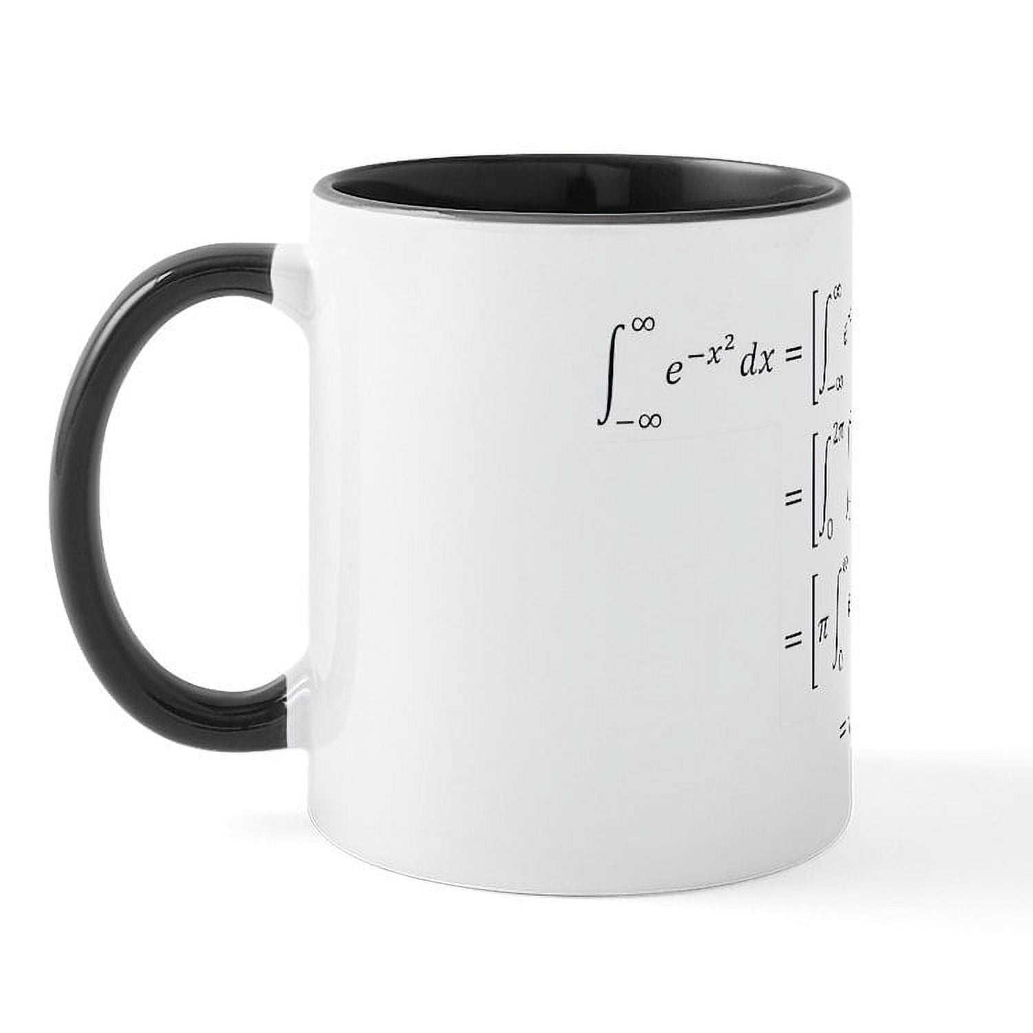 CafePress - Gaussian Integral Mug - 11 oz Ceramic Mug - Novelty Coffee ...