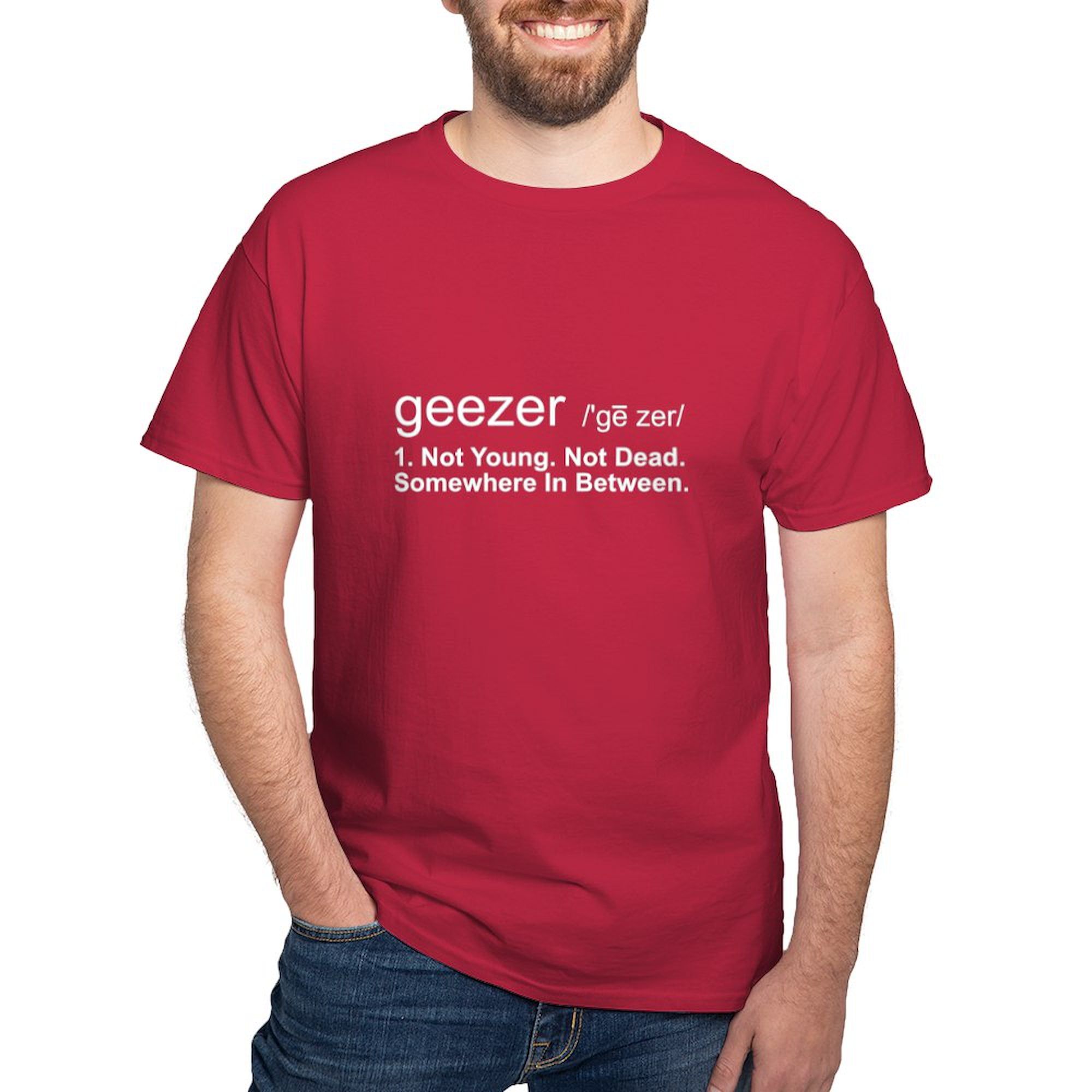 CafePress - Geezer Definition Dark T Shirt - Men's Classic Graphic ...