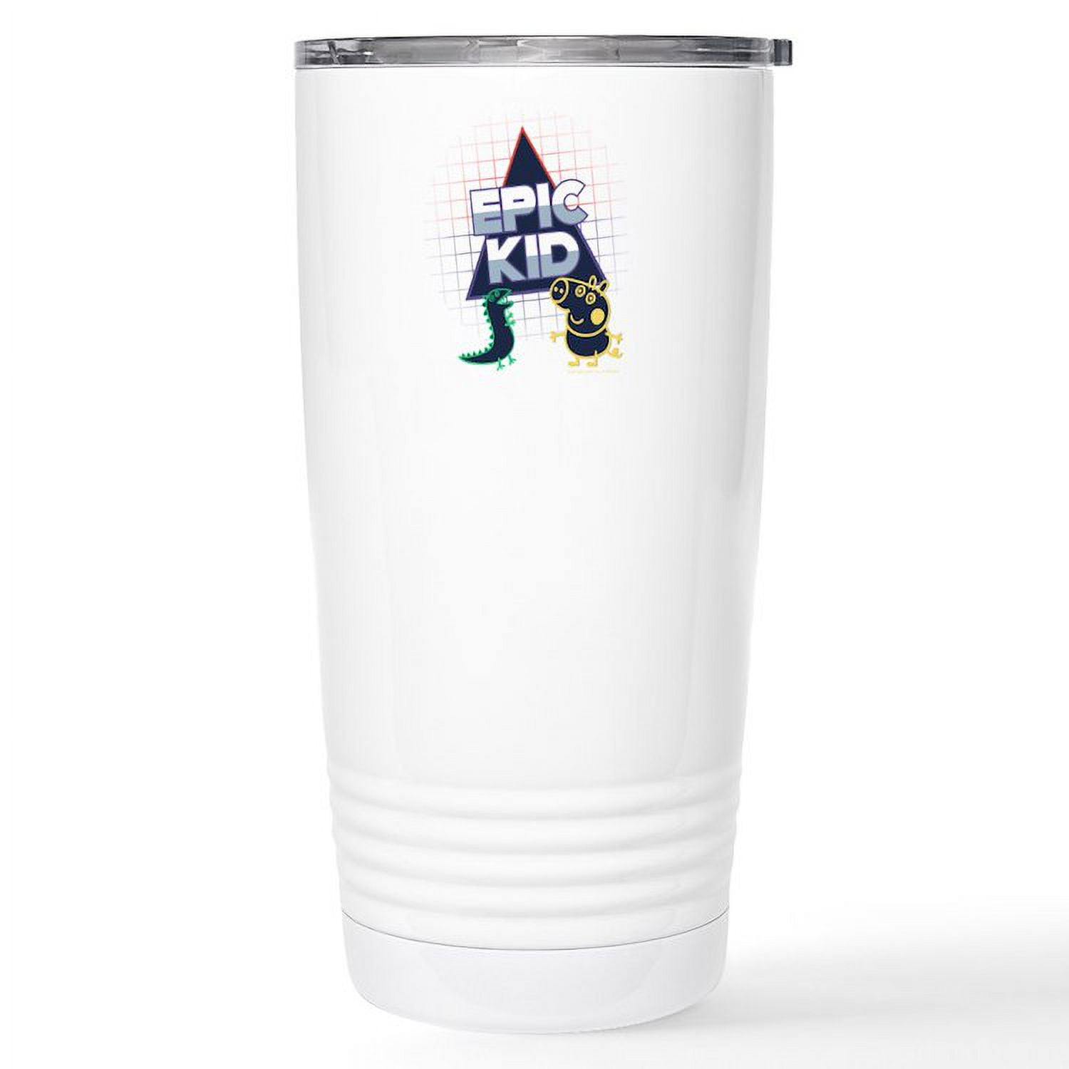 CafePress - George Pig Epic Kid Mugs - Stainless Steel Travel Mug ...