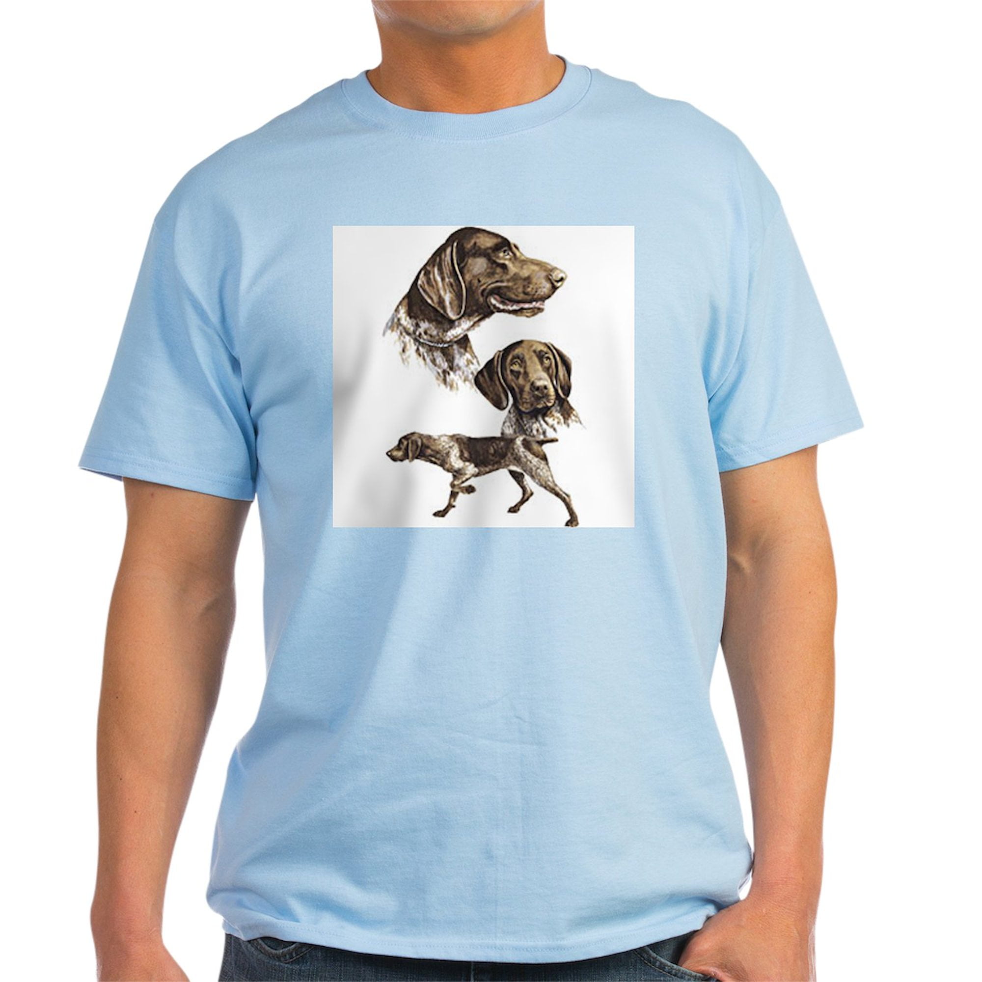 CafePress - German Shorthaired Pointer Ash Grey T Shirt - Men's Classic ...