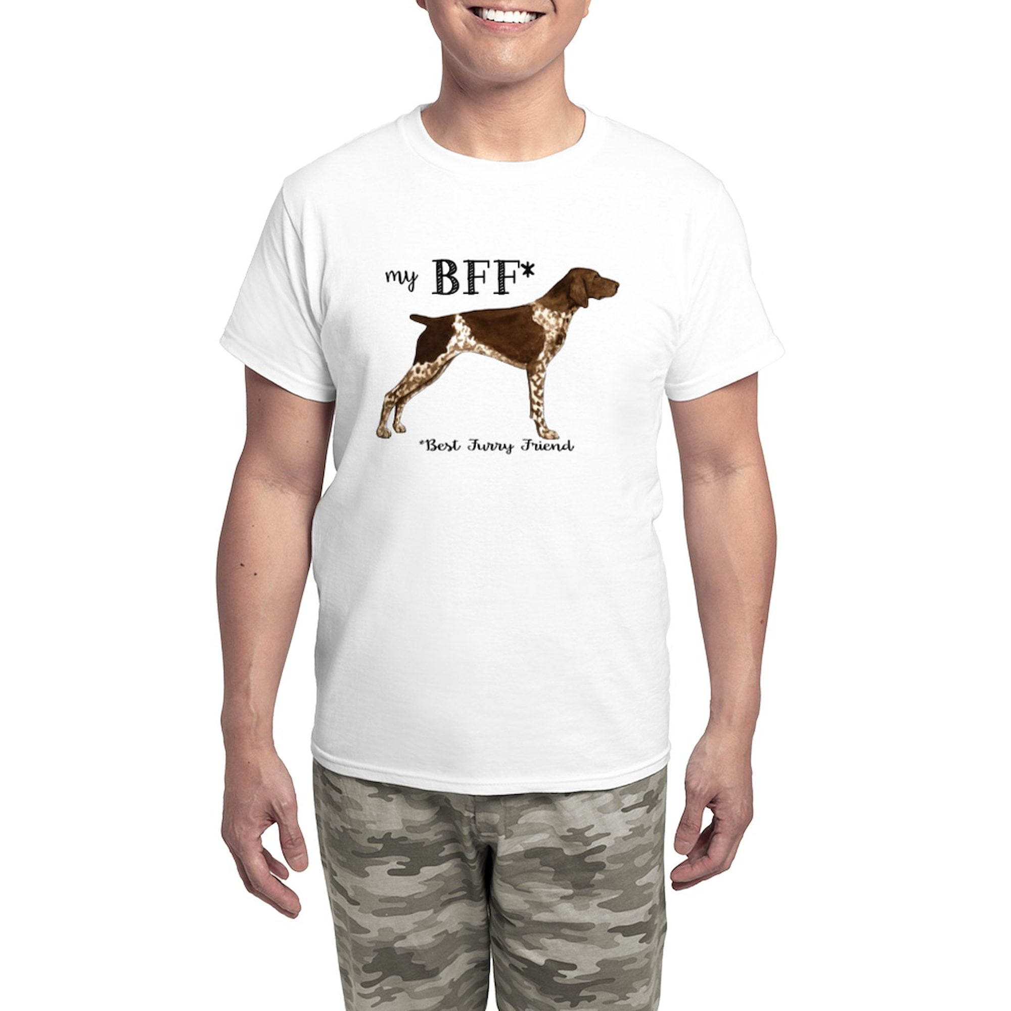 CafePress - German Shorthaired Pointer BF Men's Light Pajamas - Men's ...