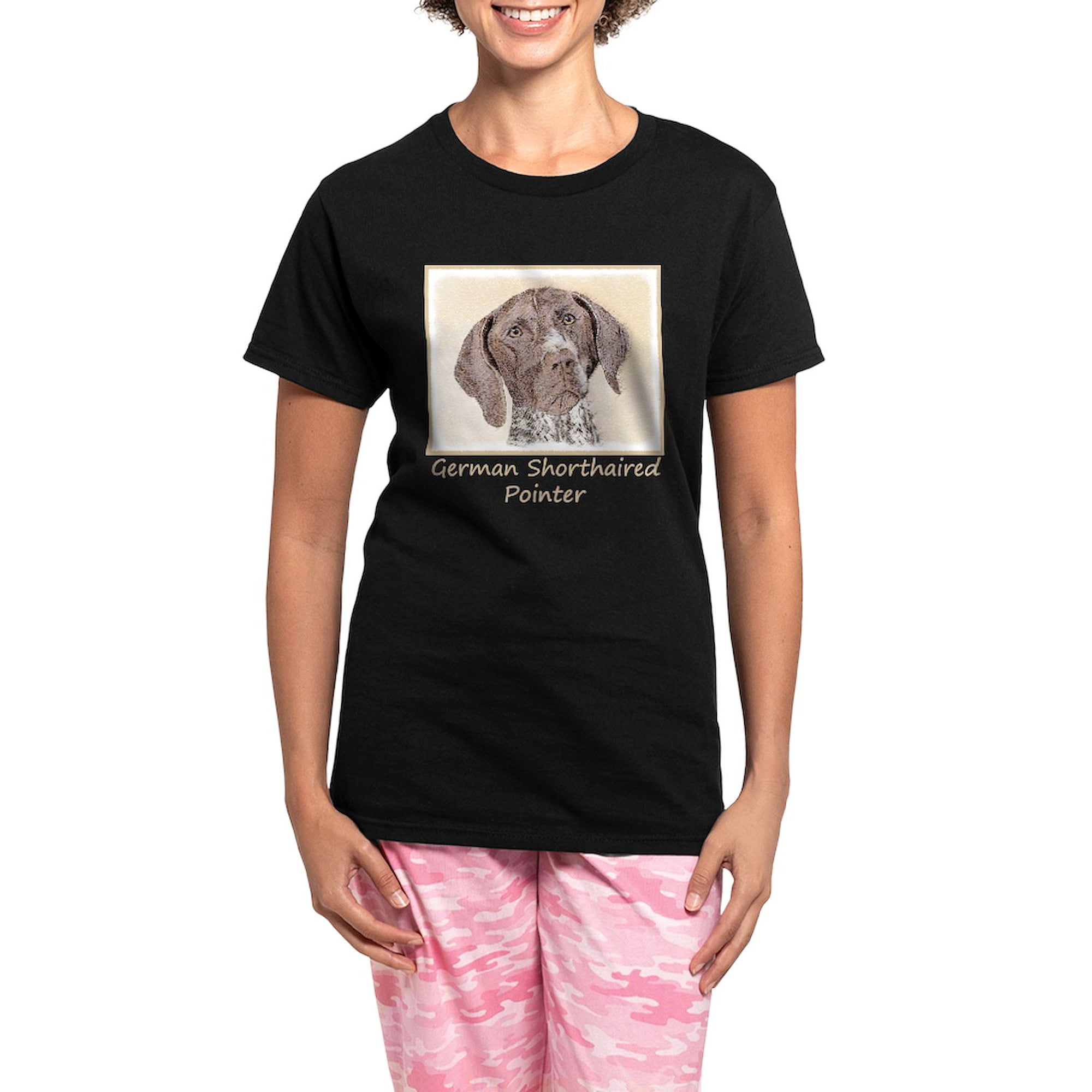 CafePress - German Shorthaired Pointer Women's Dark Pajamas - Women's ...