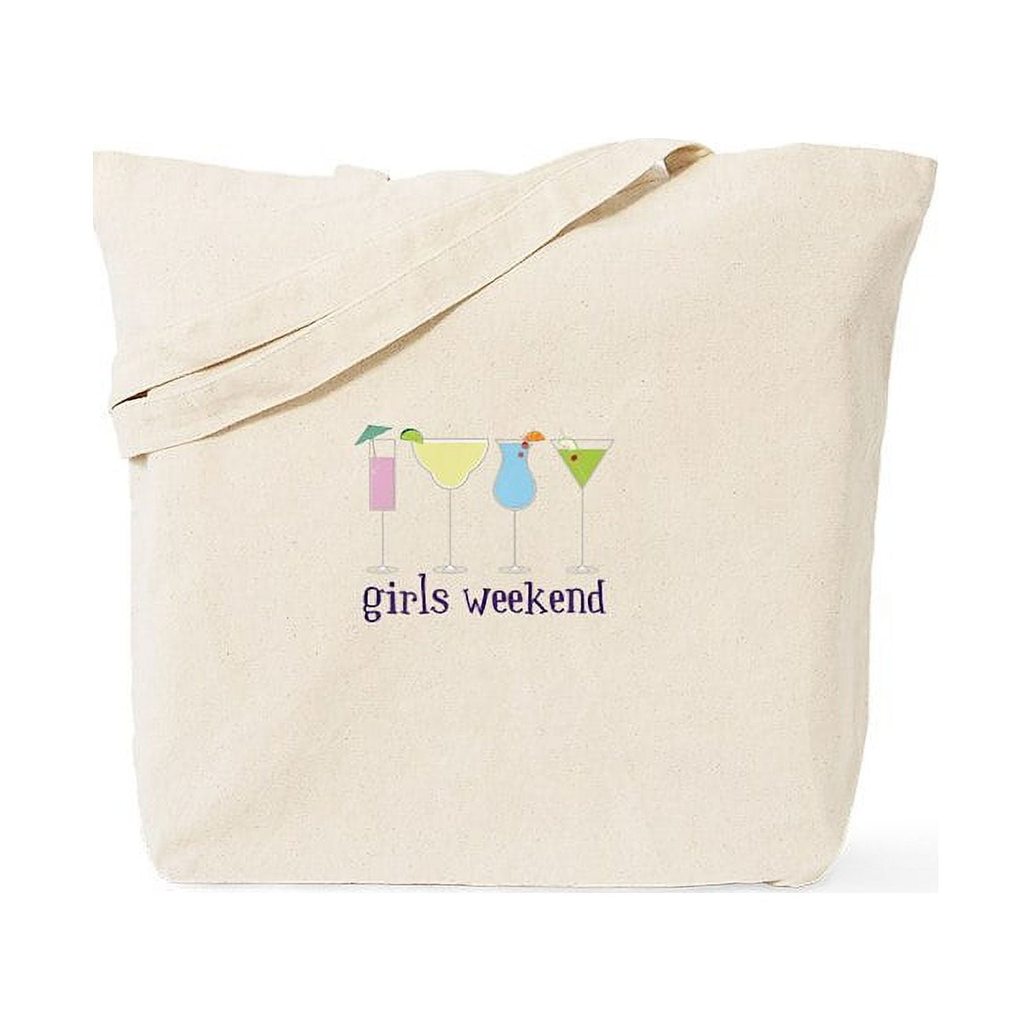 CafePress - Girls Weekend Tote Bag - Natural Canvas Tote Bag, Cloth ...