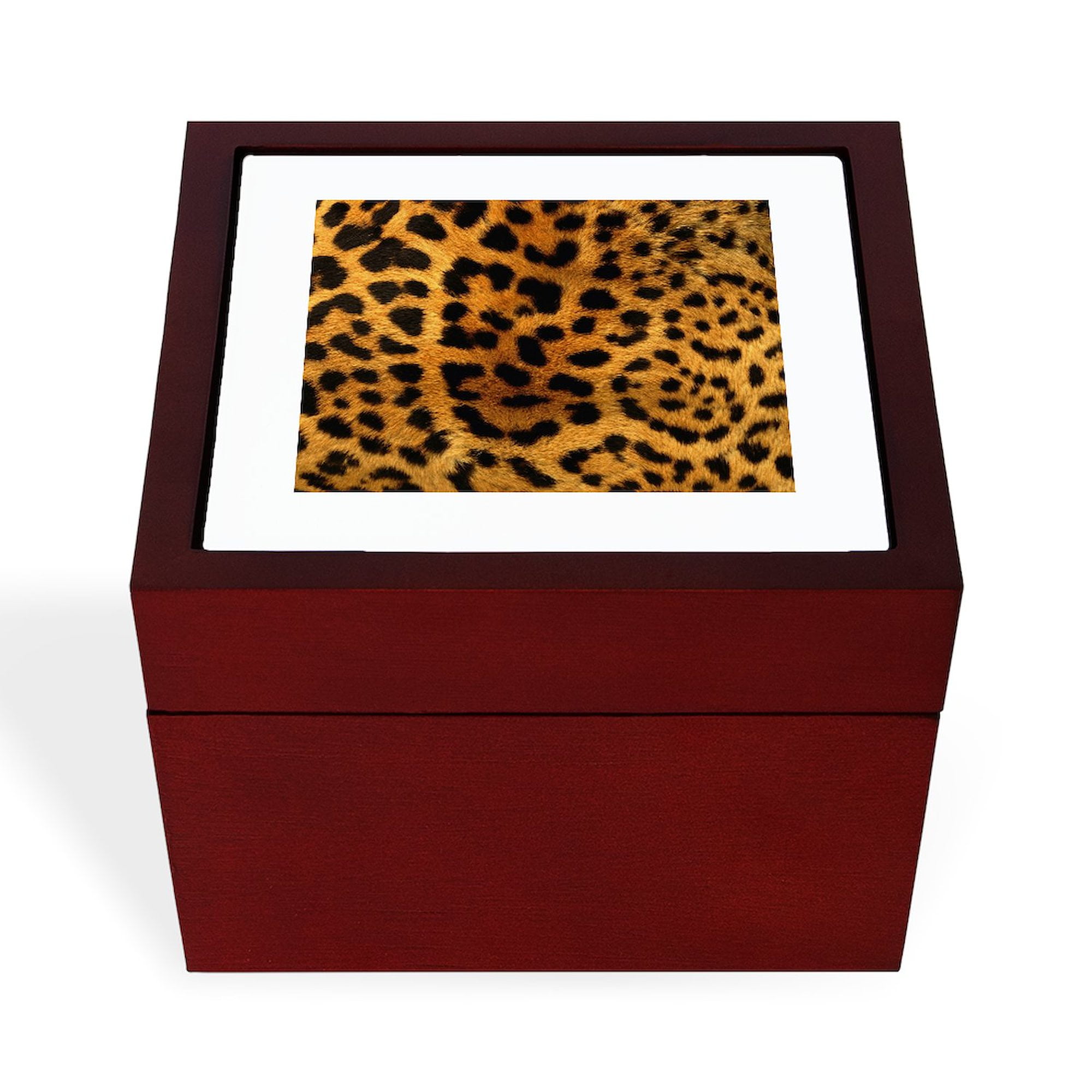 Leopard Print Jewelry Box
