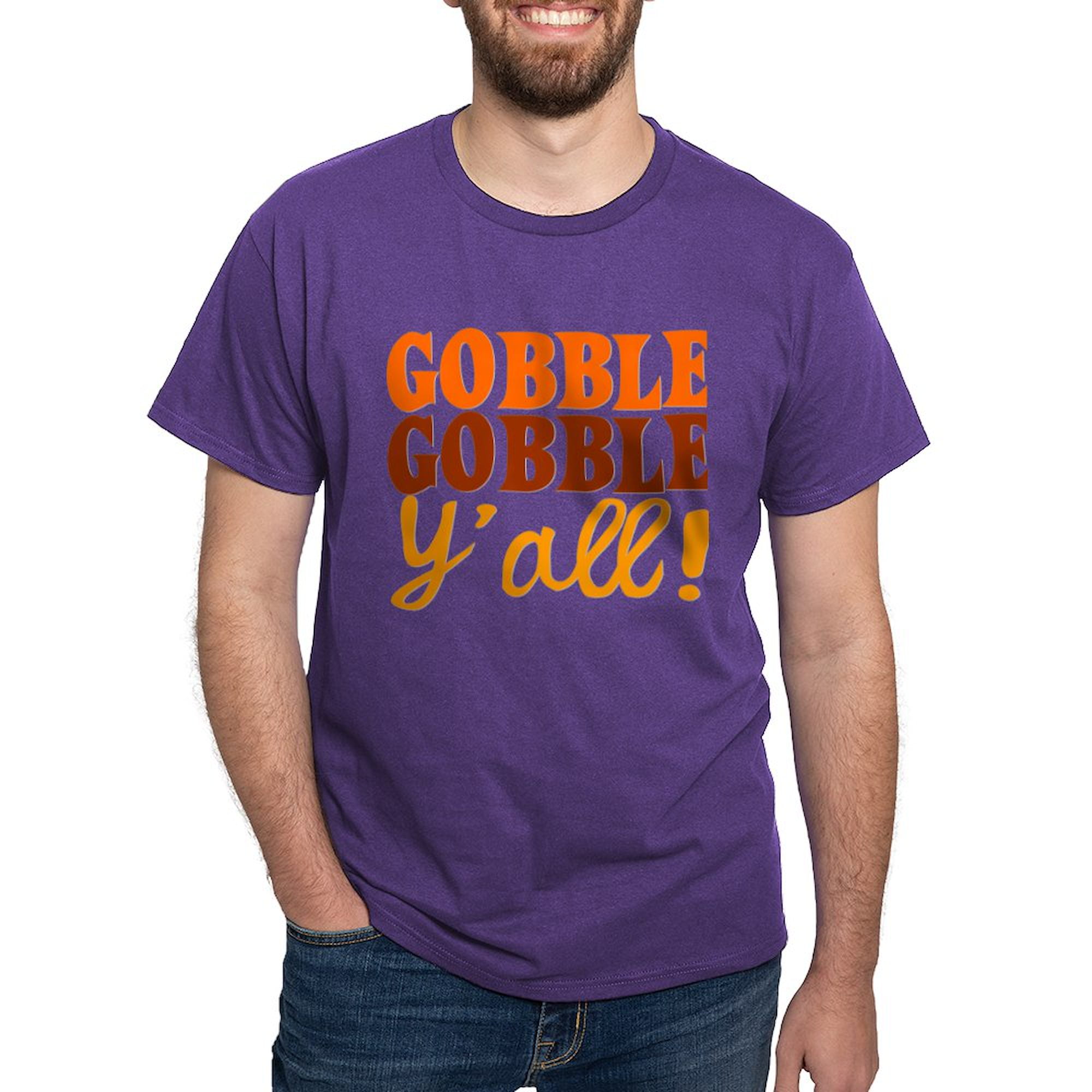 CafePress - Gobble Gobble Y'all! T Shirt - Men's Classic Graphic Cotton ...