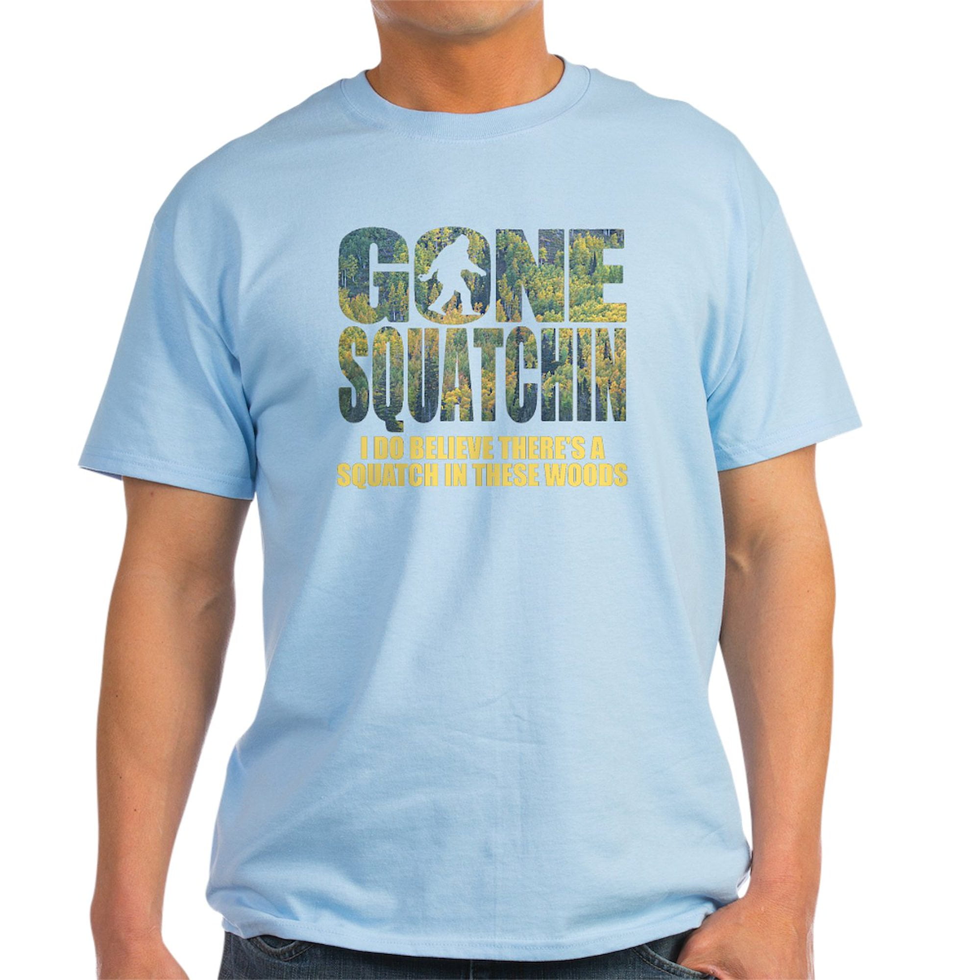 CafePress - Gone Squatchin *Special Deep Forest Edition* T Shi - Men's ...