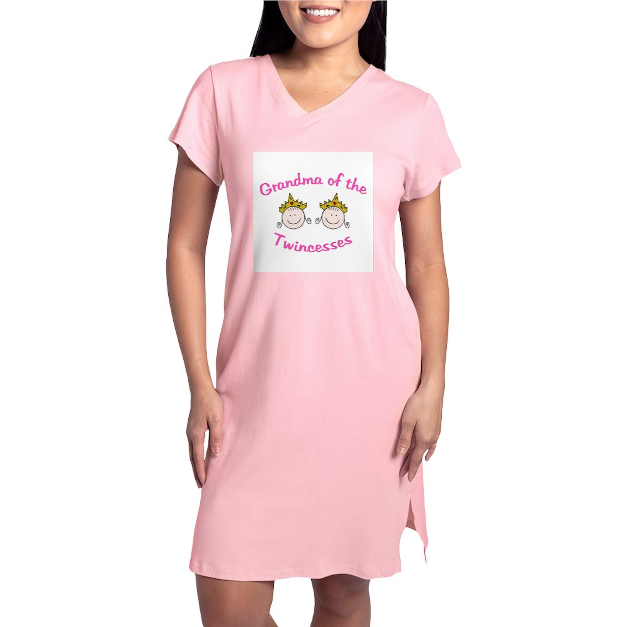 CafePress - Grandma Of Twincesses Women's Pink Nightshirt - Women's ...