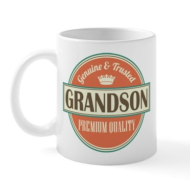 CafePress - Grandson Mug - 11 oz Ceramic Mug - Novelty Coffee Tea Cup ...