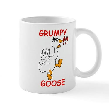 CafePress - Silly Goose Mug - 11 oz Ceramic Mug - Novelty Coffee Tea ...