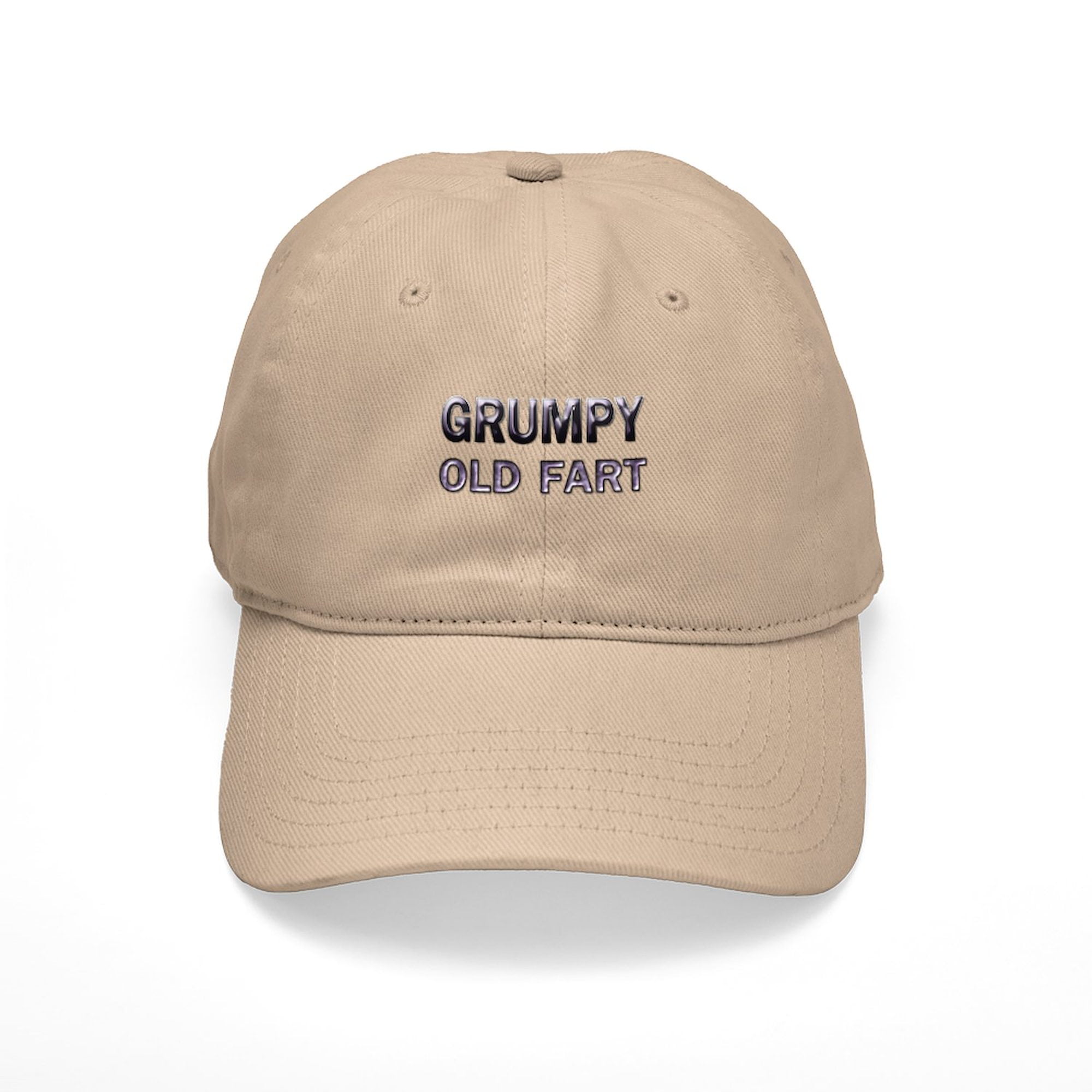 CafePress - Grumpy Old Fart Cap - Printed Adjustable Cotton Canvas ...