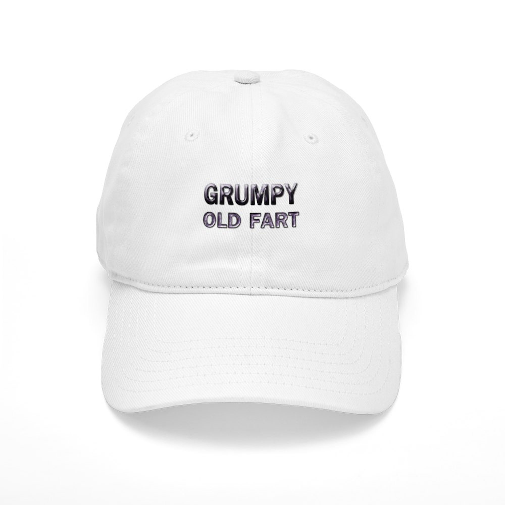 CafePress - Grumpy Old Fart Cap - Adjustable 100% Brushed Unisex Cotton ...