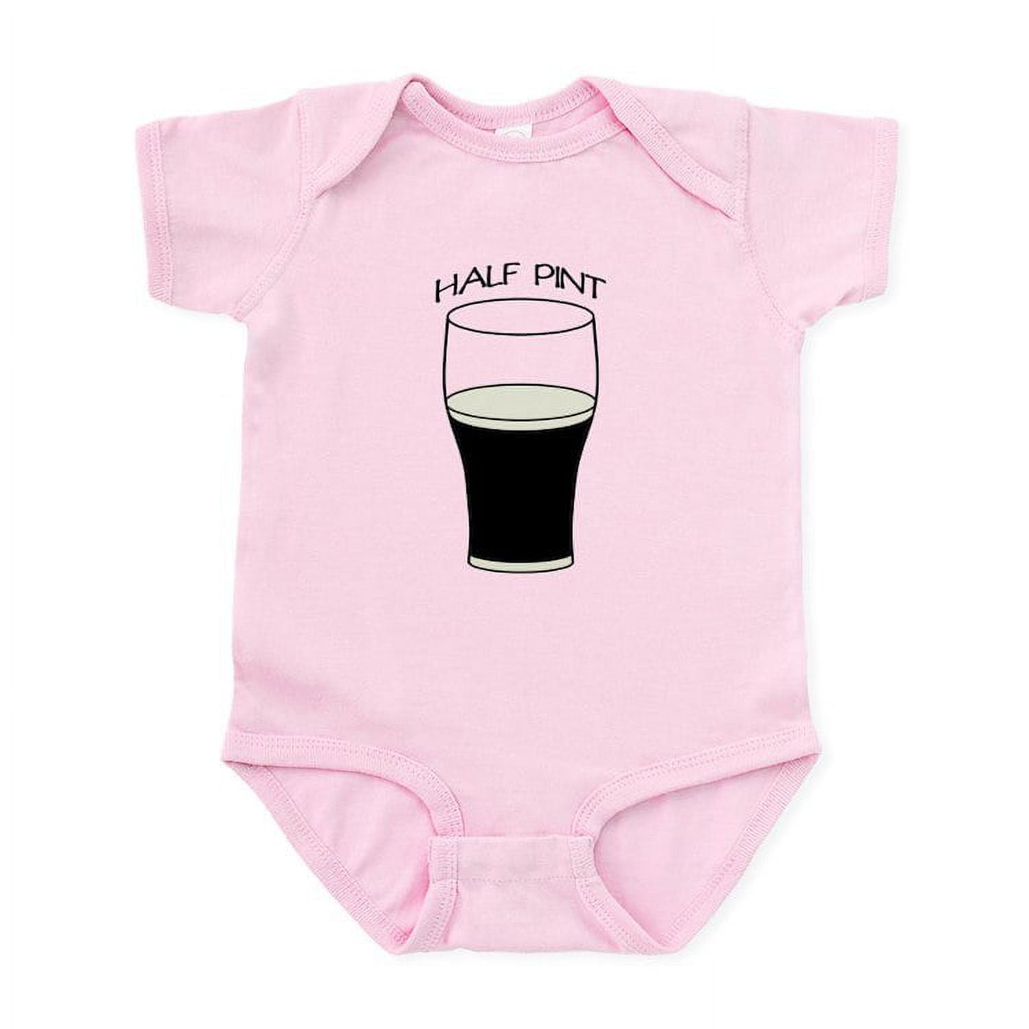 CafePress - Half Pint Infant Bodysuit - Baby Light Bodysuit, Size ...