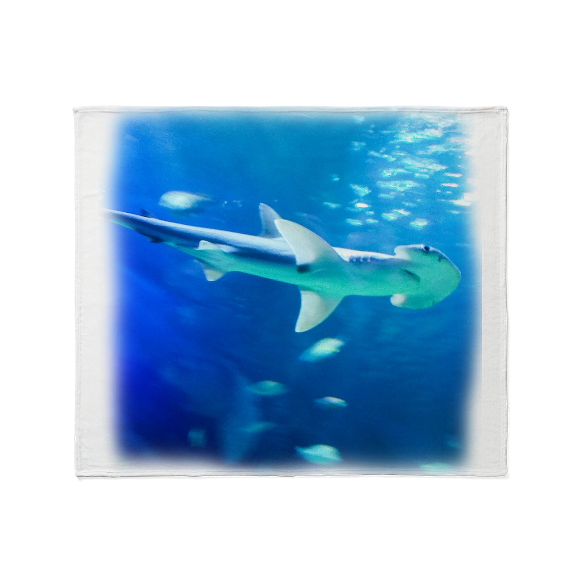CafePress - Hammerhead Shark Throw Blanket - Soft Fleece Throw Blanket ...