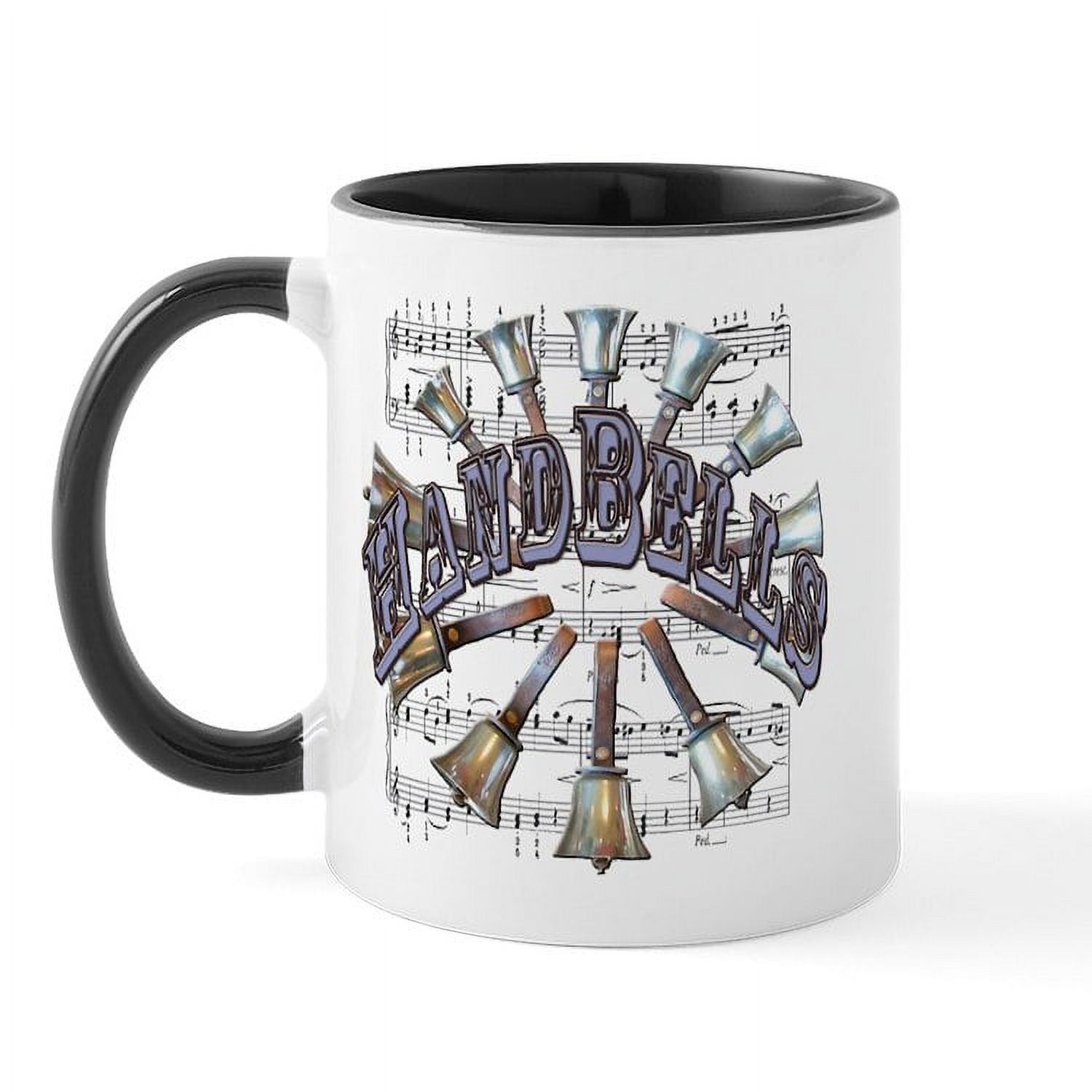 WIRESTER 11 Oz Ceramic Tea Cup Coffee Mug With Handgrip for Gifts, 2 ...