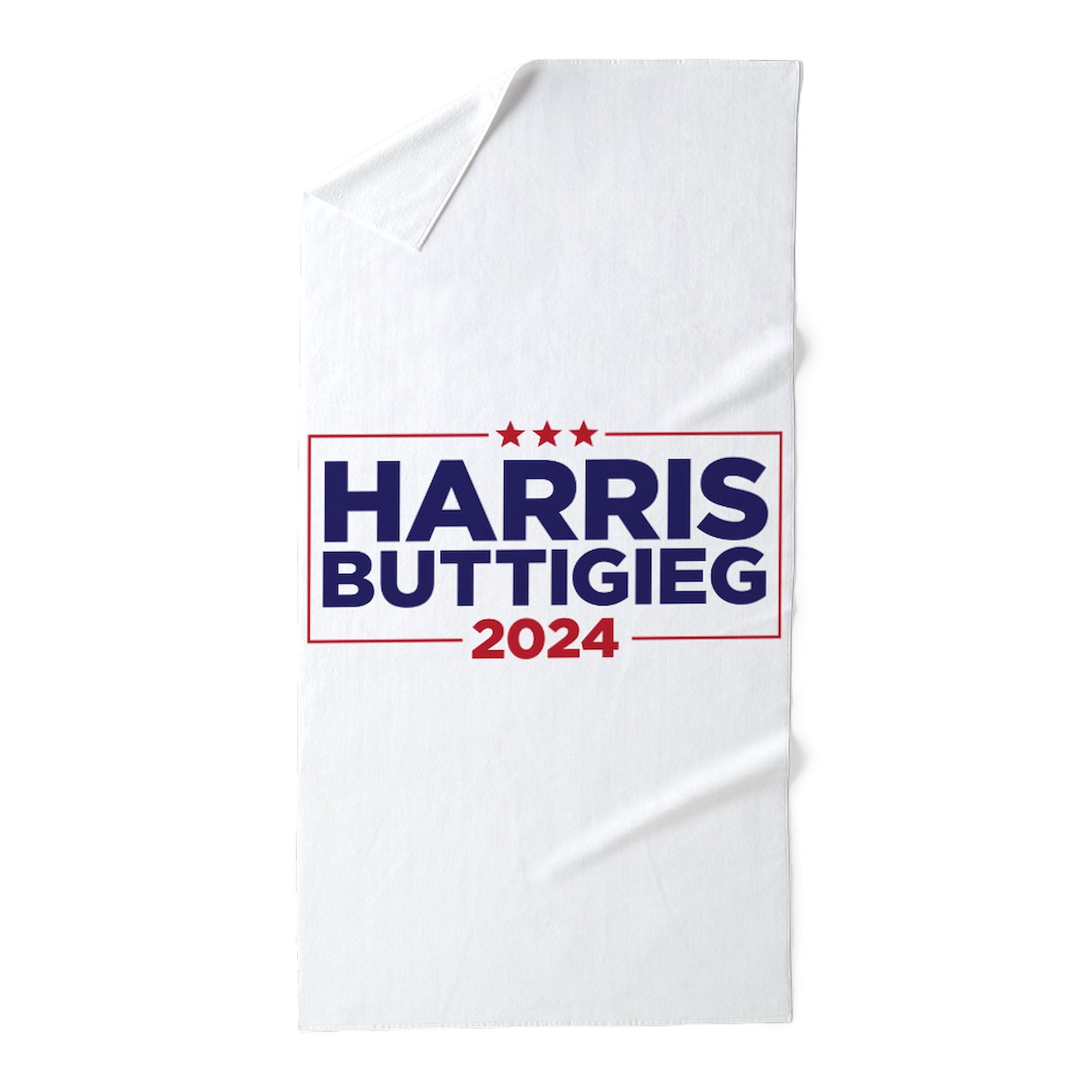 CafePress - Harris Buttigieg 2024 - Large Beach Towel, Soft 30"x60 ...