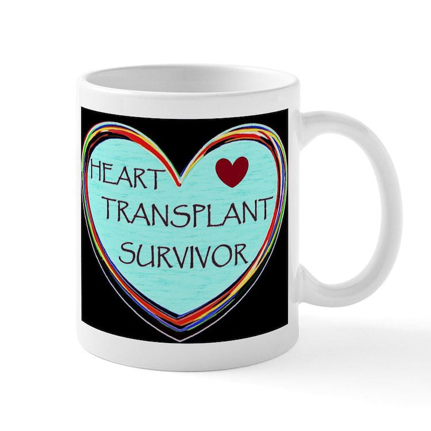 CafePress - Heart Transplant Survivor Mugs - 11 oz Ceramic Mug ...