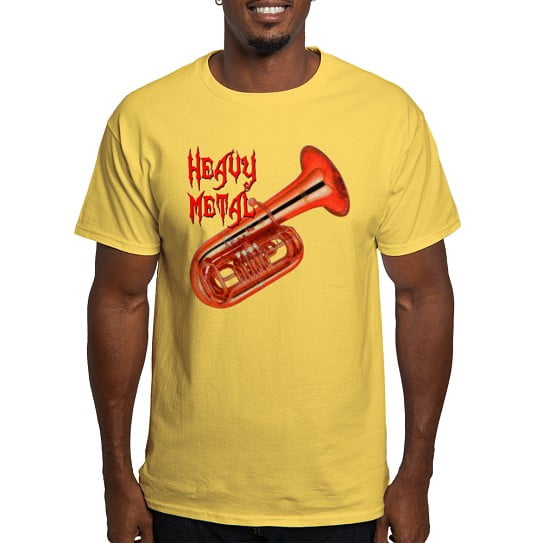 CafePress - Heavy Metal Tuba Dark T Shirt - Men's Classic Cotton T ...