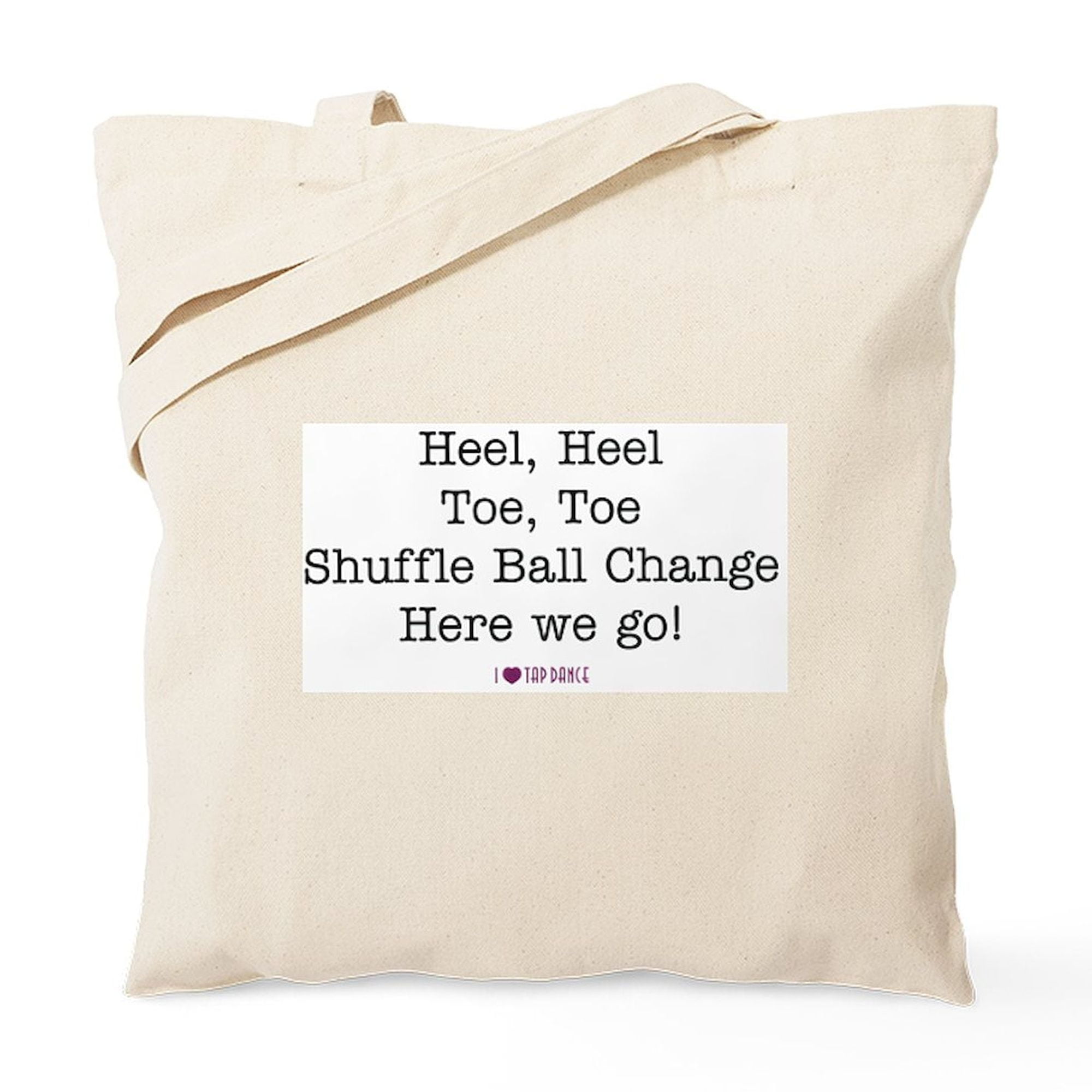 CafePress - Heel, Heel, Toe, Toe Tote Bag - Unisex Canvas Tote Bag ...
