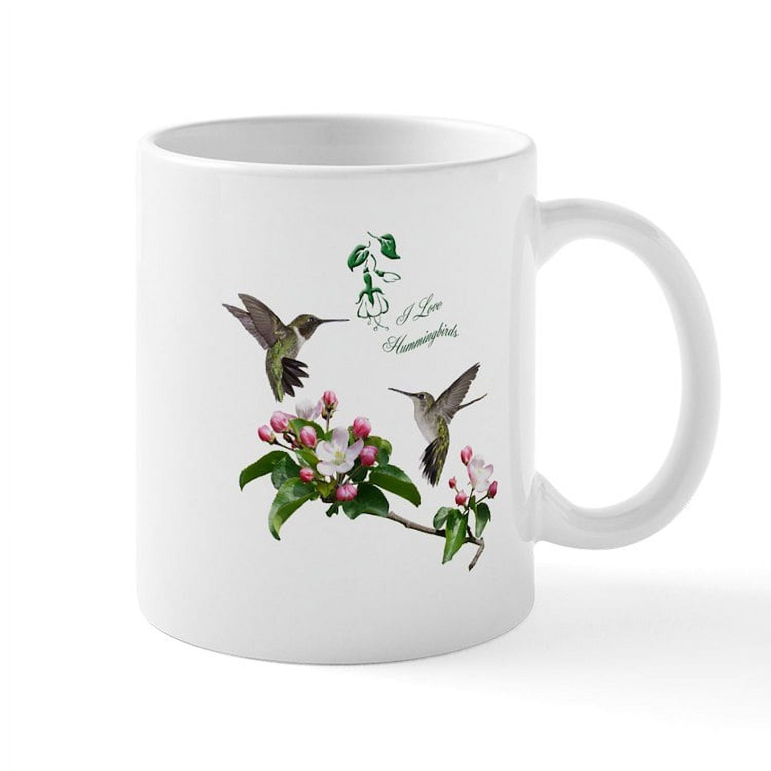 CafePress - Hummingbirds Mug - 11 oz Ceramic Mug - Novelty Coffee Tea ...