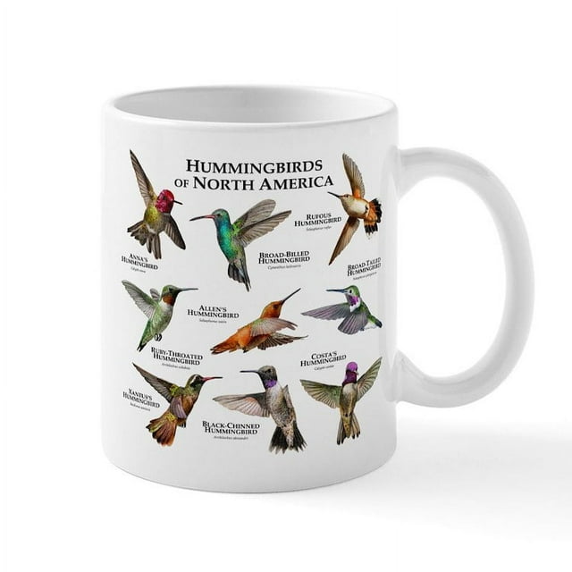 CafePress - Hummingbirds Of North America Mug - 11 oz Ceramic Mug ...