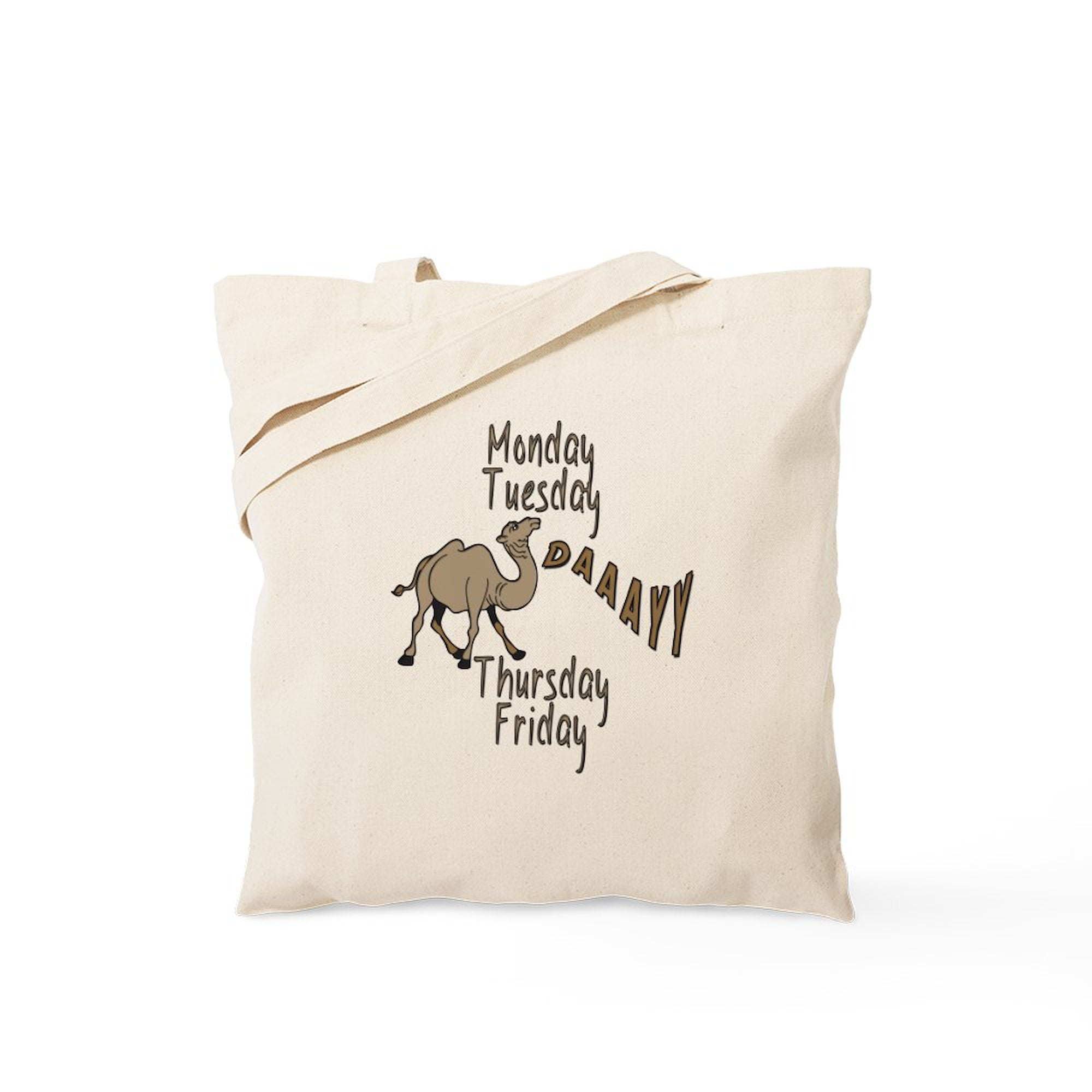 CafePress - Hump Day Camel Weekdays Tote Bag - Unisex Canvas Tote Bag ...