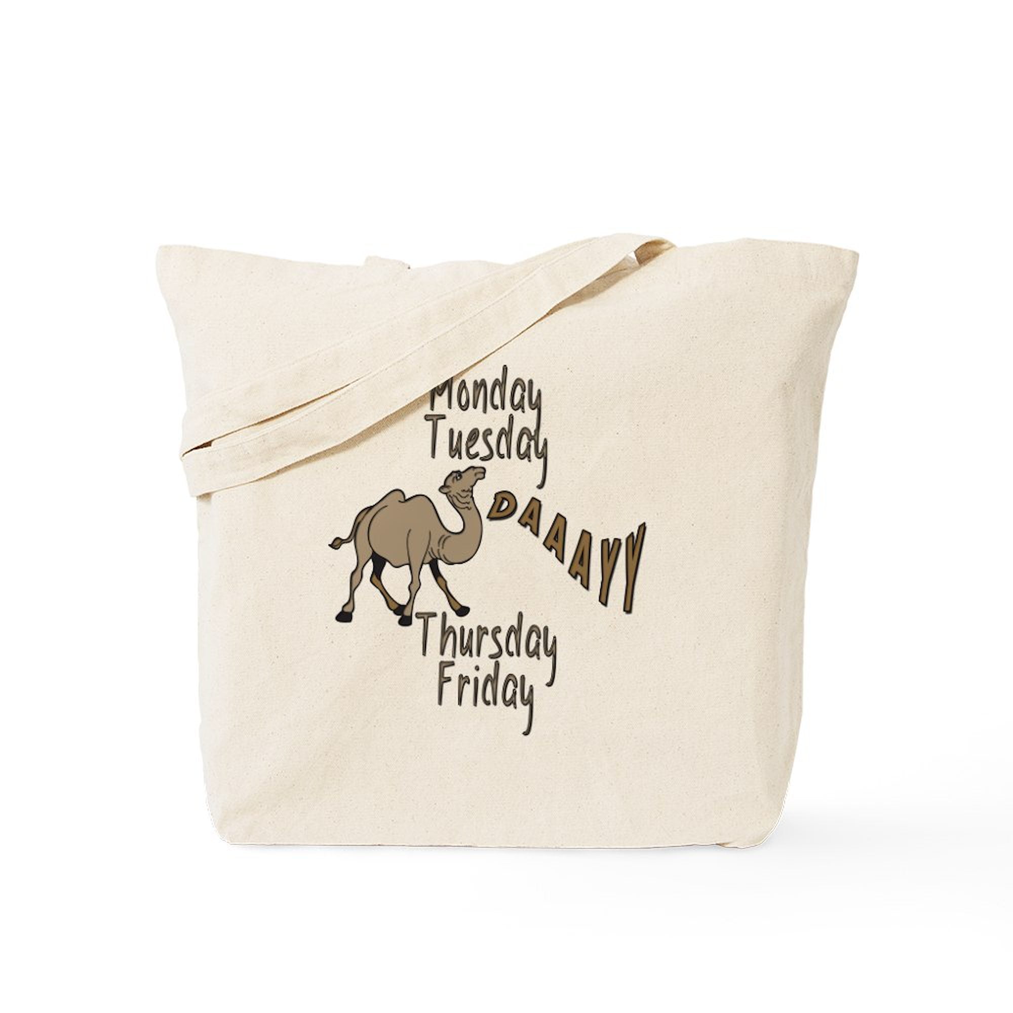 CafePress - Hump Day Camel Weekdays Tote Bag - Unisex Canvas Tote Bag ...