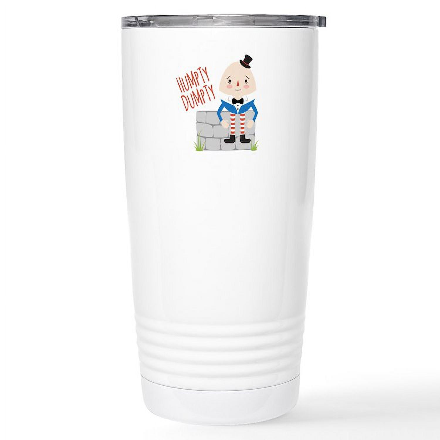 CafePress - Humpty Dumpty Travel Mug - Insulated Stainless Steel Travel ...
