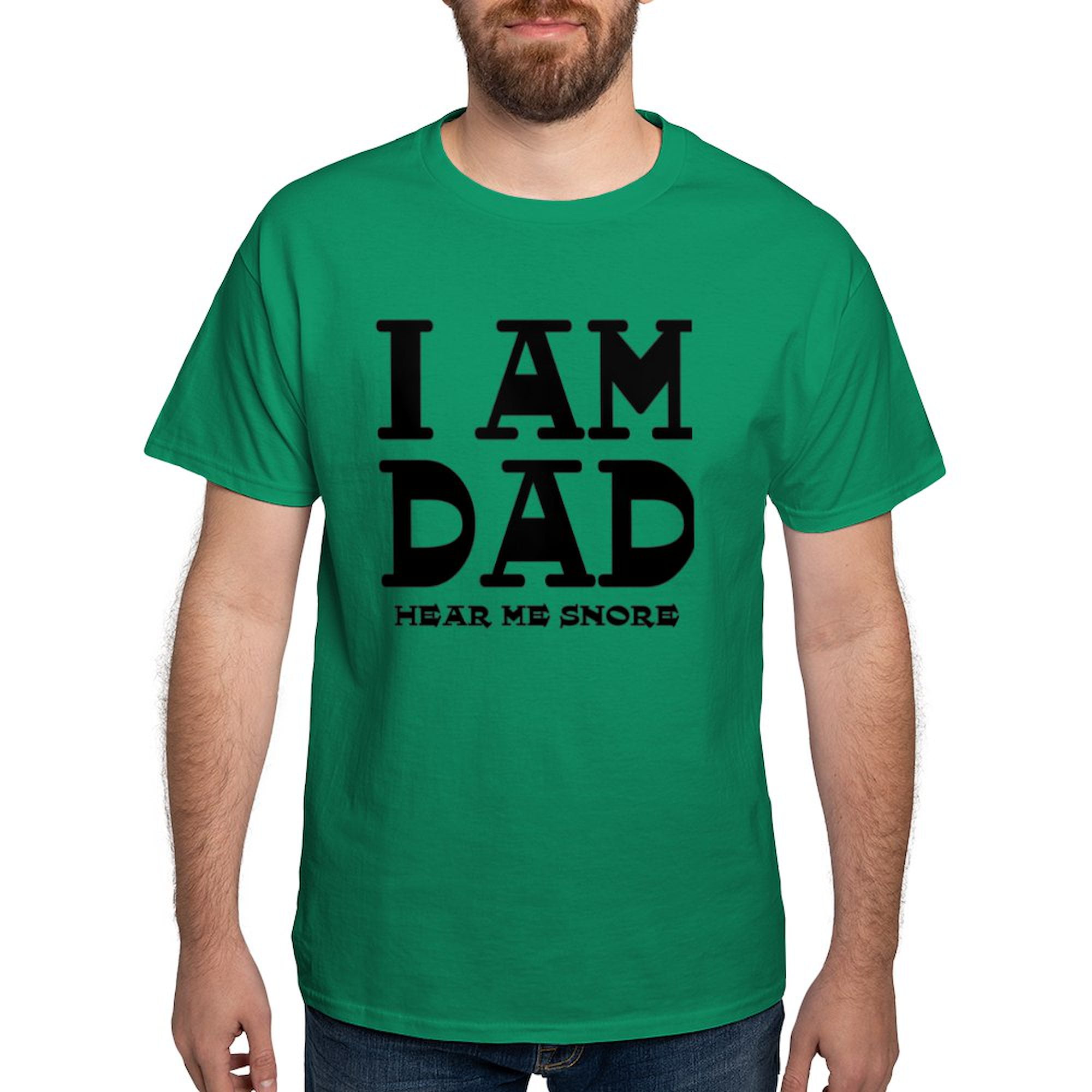 CafePress - I Am Dad Hear Me Snore T Shirt - Men's Classic Graphic ...