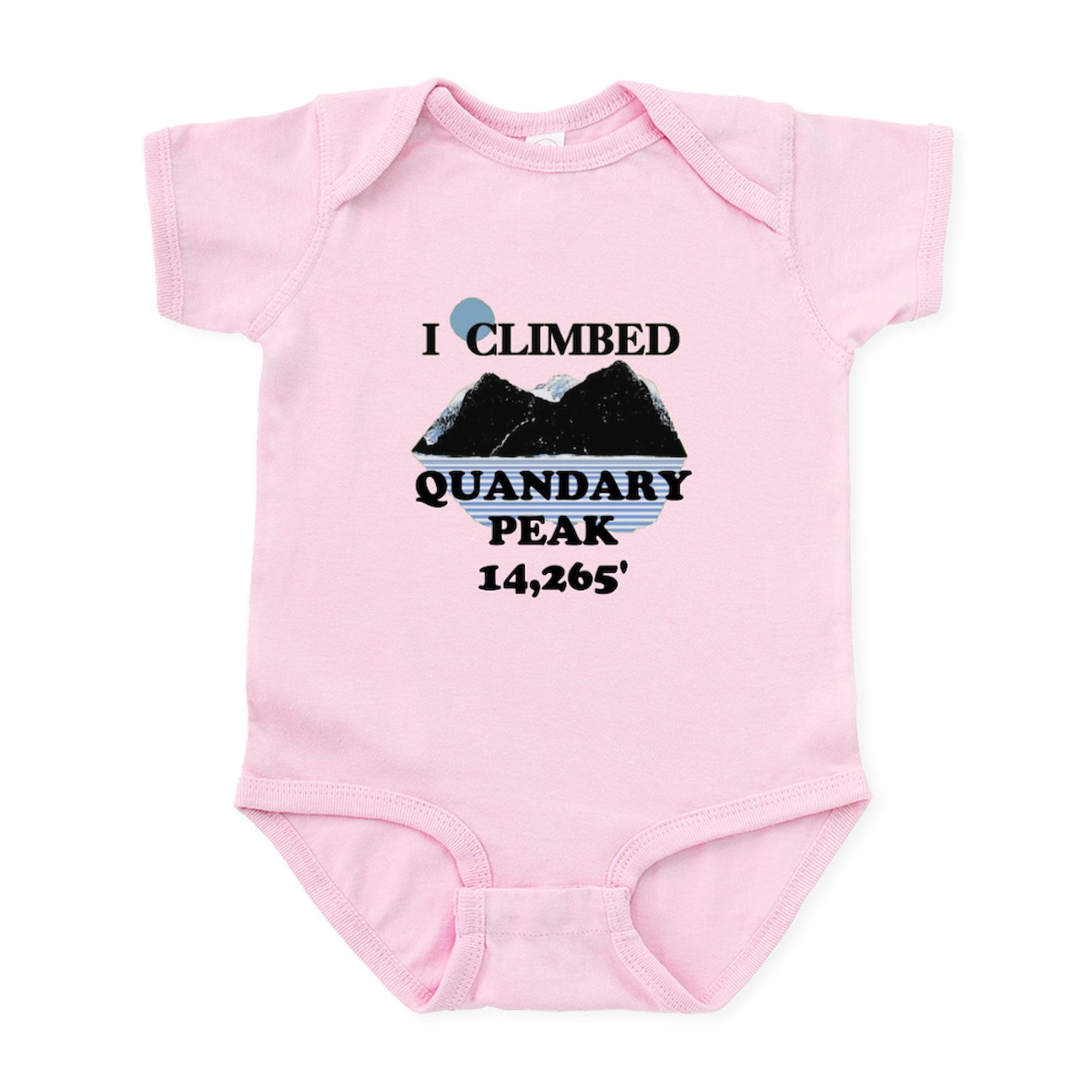 CafePress - I Climbed QUANDARY PEAK Infant Bodysuit - Baby Light ...