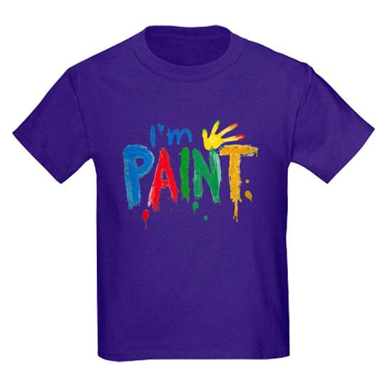 CafePress - I Heart Love To Finger Paint I'm Paint Kids T Shirt ...