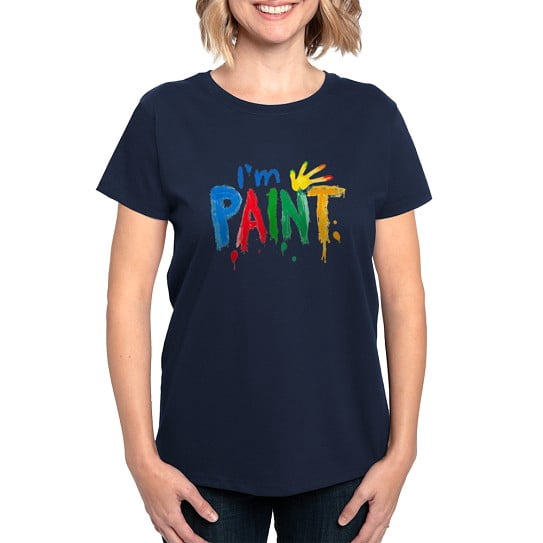 CafePress - I Heart Love To Finger Paint I'm Paint Women's Value T ...