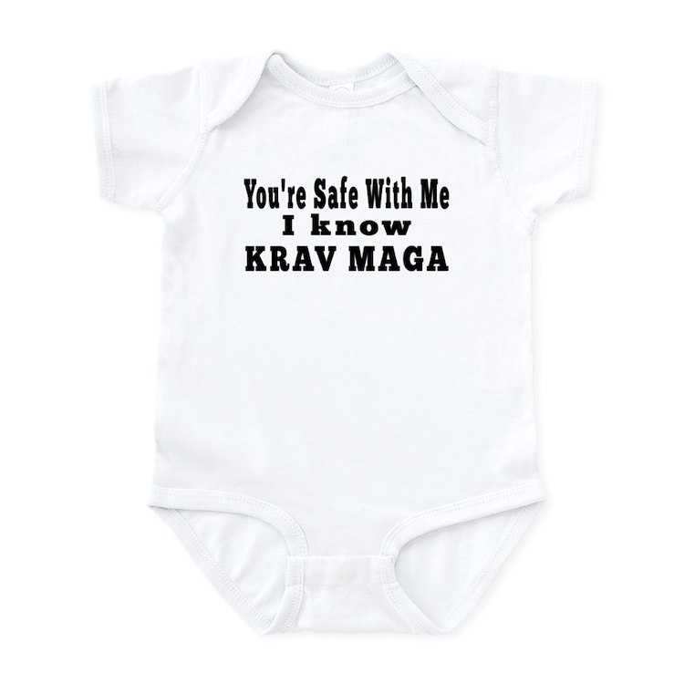 CafePress - I Know Krav Maga Infant Bodysuit - Baby Light Bodysuit ...