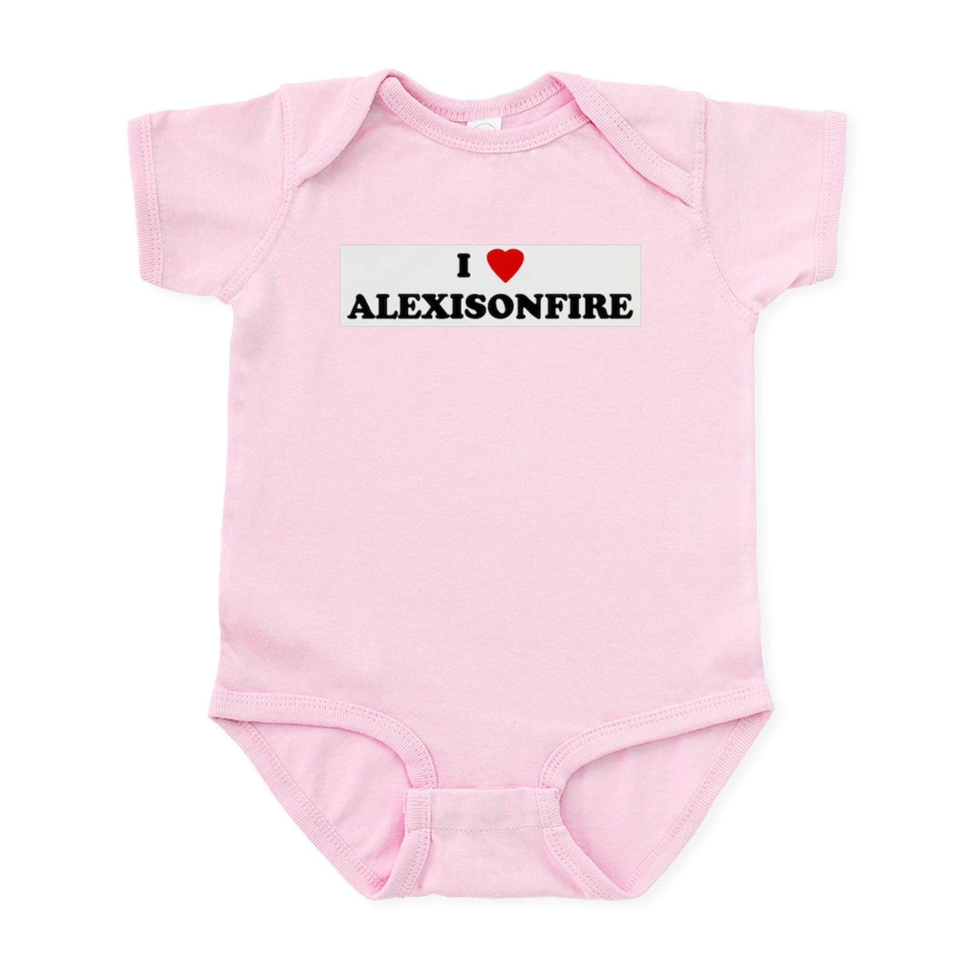 CafePress - I Love ALEXISONFIRE Infant Bodysuit - Baby Light Bodysuit ...