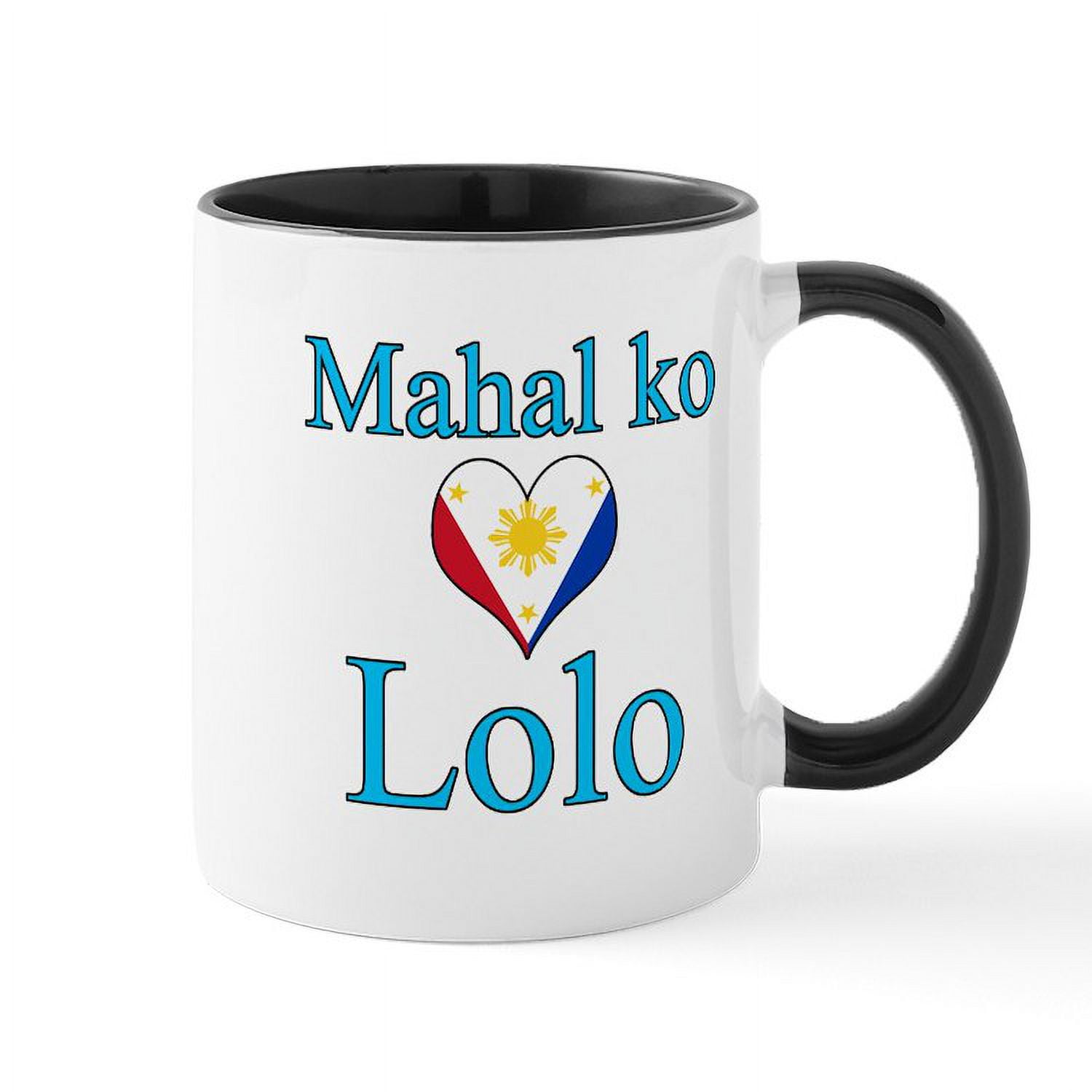 CafePress - I Love Grandpa (Filipino) Mug - 11 oz Ceramic Mug - Novelty ...