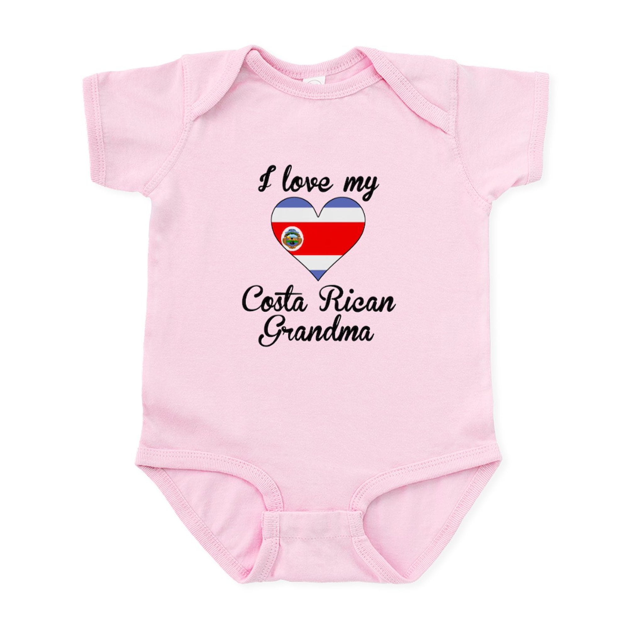 CafePress - I Love My Costa Rican Grandma Body Suit - Baby Light ...