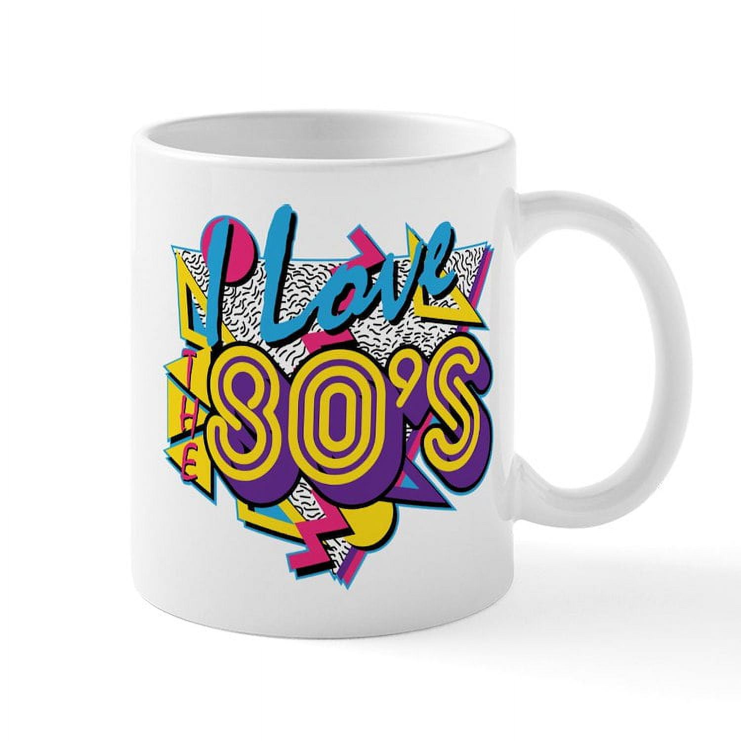 CafePress - I Love The 80S 15 Oz Ceramic Large Mug - 11 oz Ceramic Mug ...