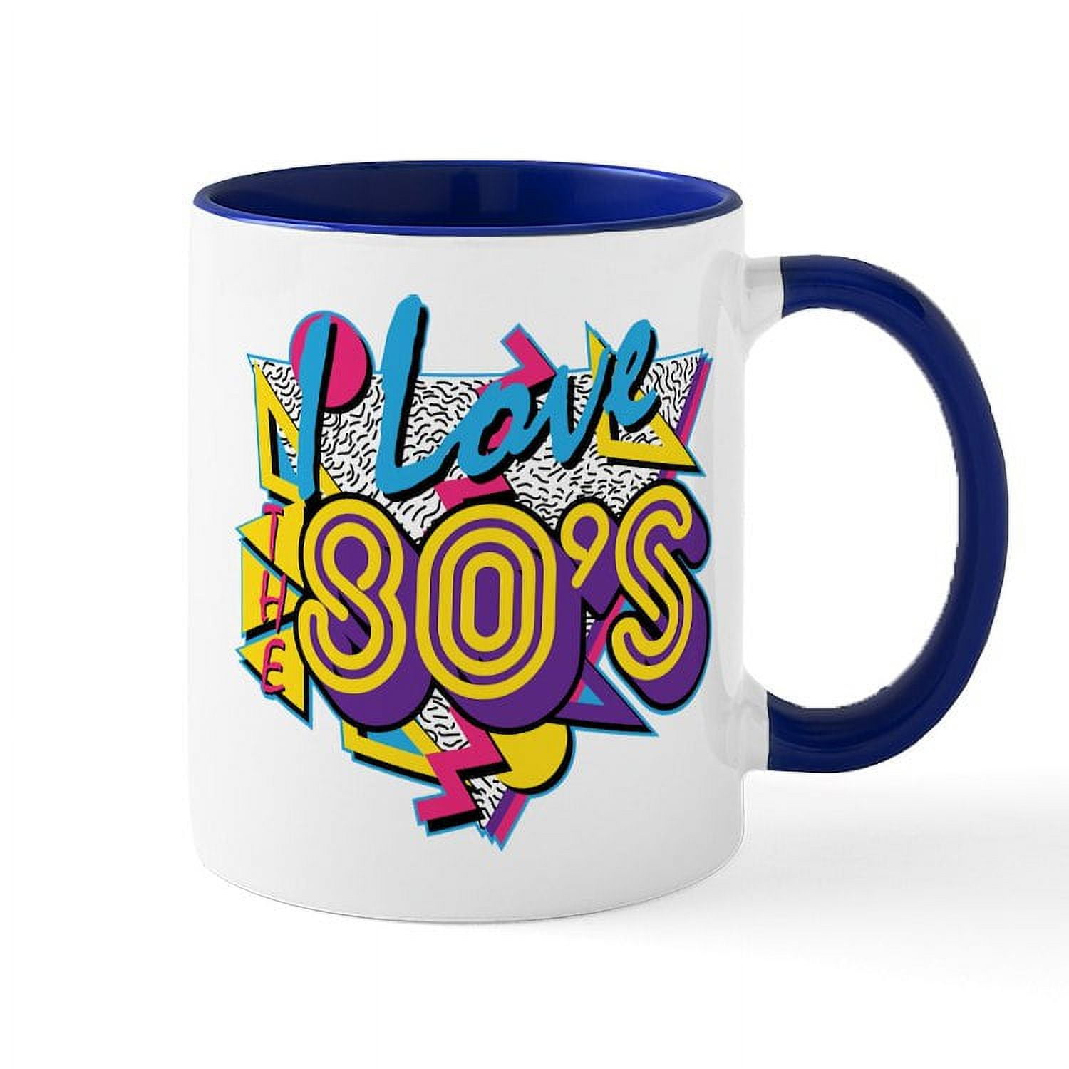CafePress - I Love The 80S 15 Oz Ceramic Large Mug - 11 oz Ceramic Mug ...