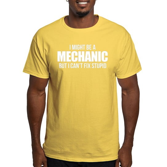 CafePress - I Might Be A Mechanic But I Can't Fix Dark T Shirt - Men's ...
