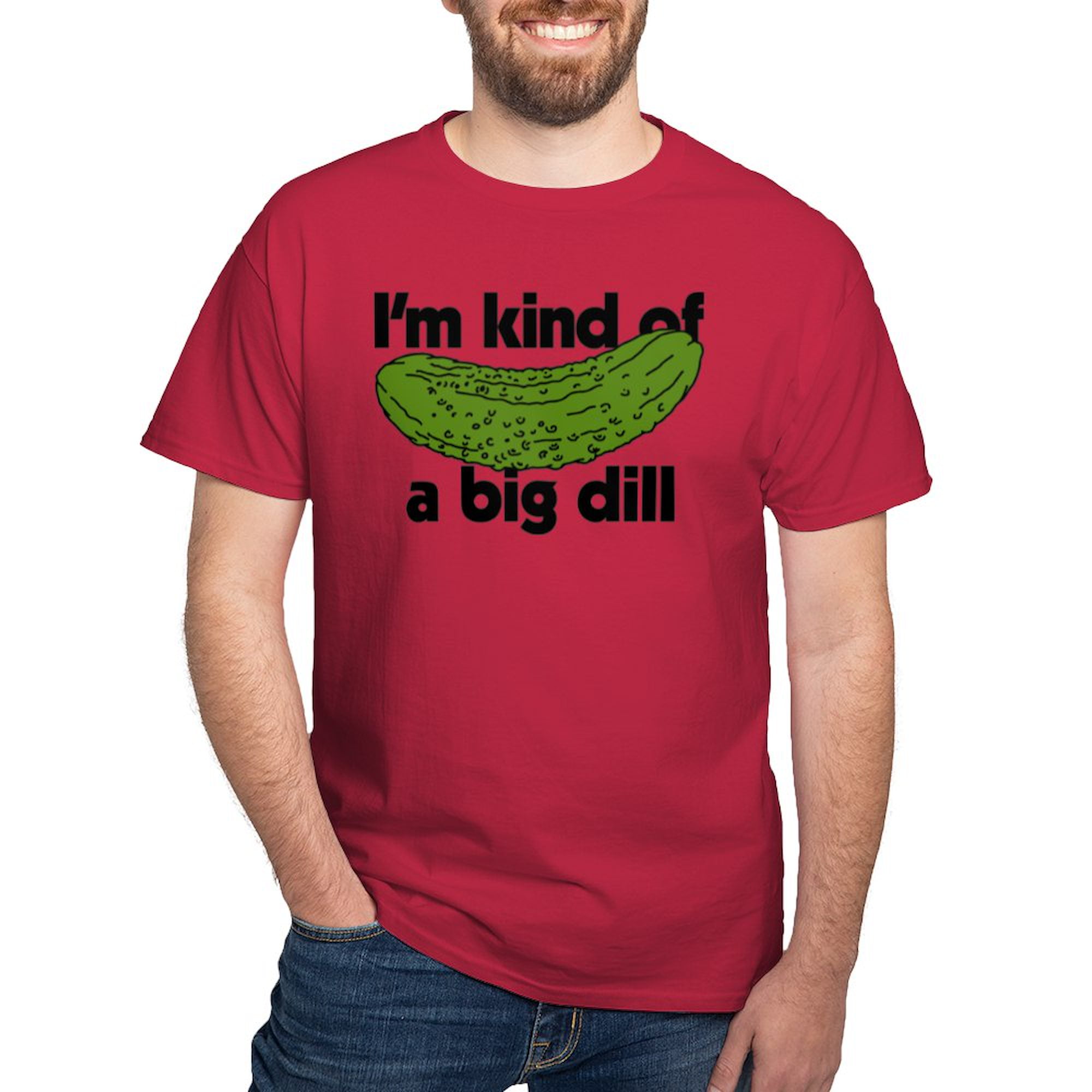 CafePress - I'm Kind Of A Big Dill Dark T Shirt - Men's Classic Graphic ...