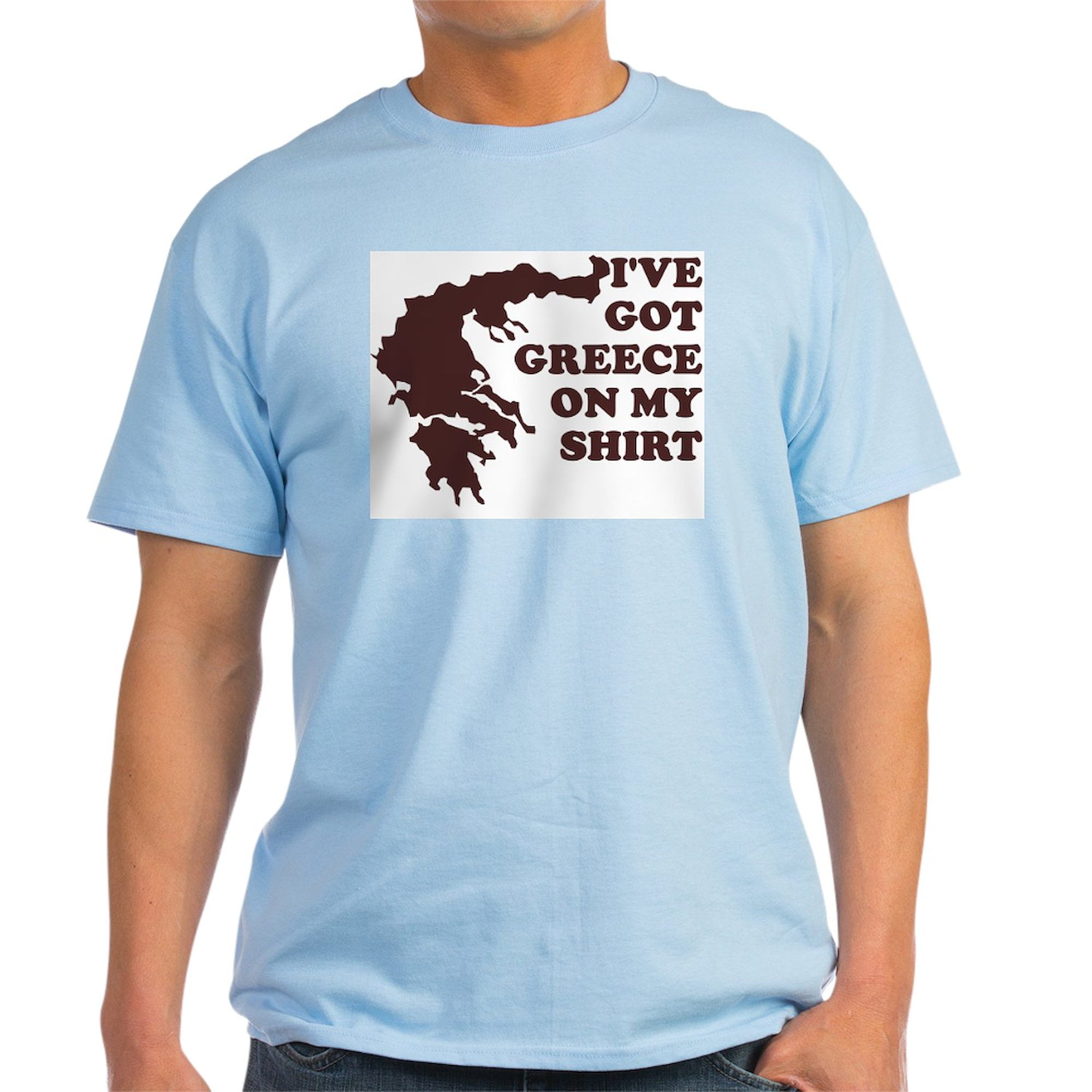CafePress - I've GOT GREECE ON MY SHIRT T Ash Grey T Shirt - Men's ...