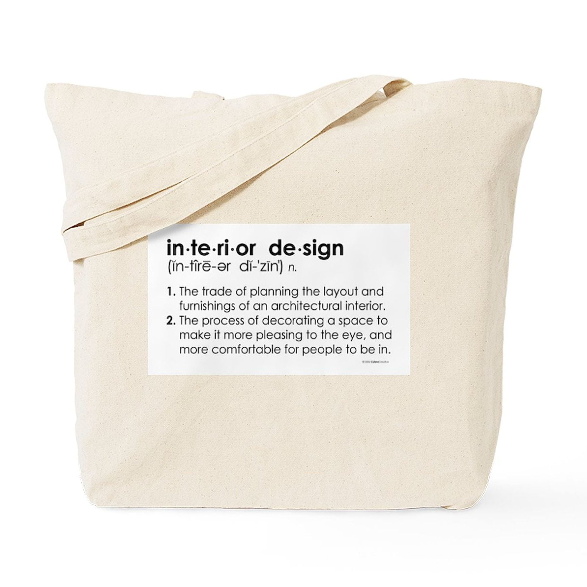 CafePress - Interior Design DEFINITION Tote Bag - Unisex Canvas Tote ...
