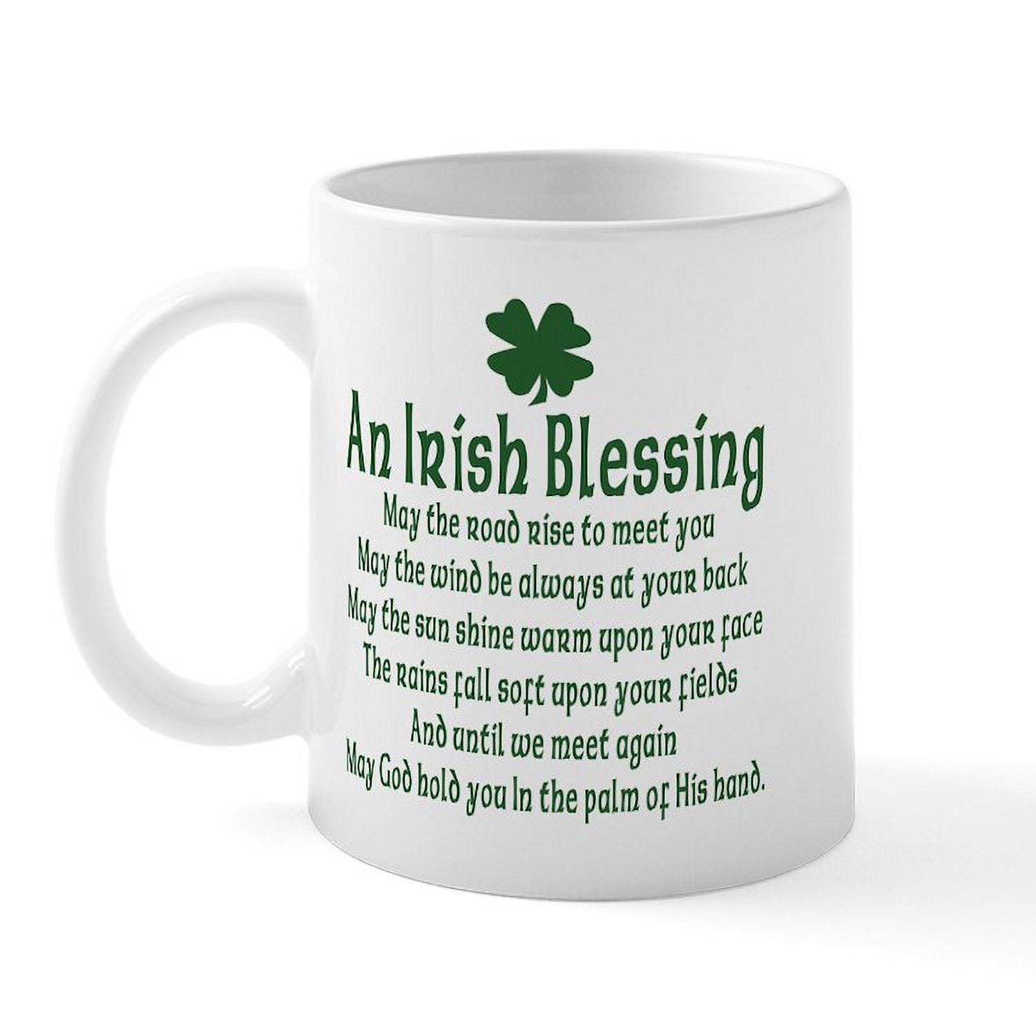 CafePress - Irish Blessing Mug - 11 oz Ceramic Mug - Novelty Coffee Tea ...