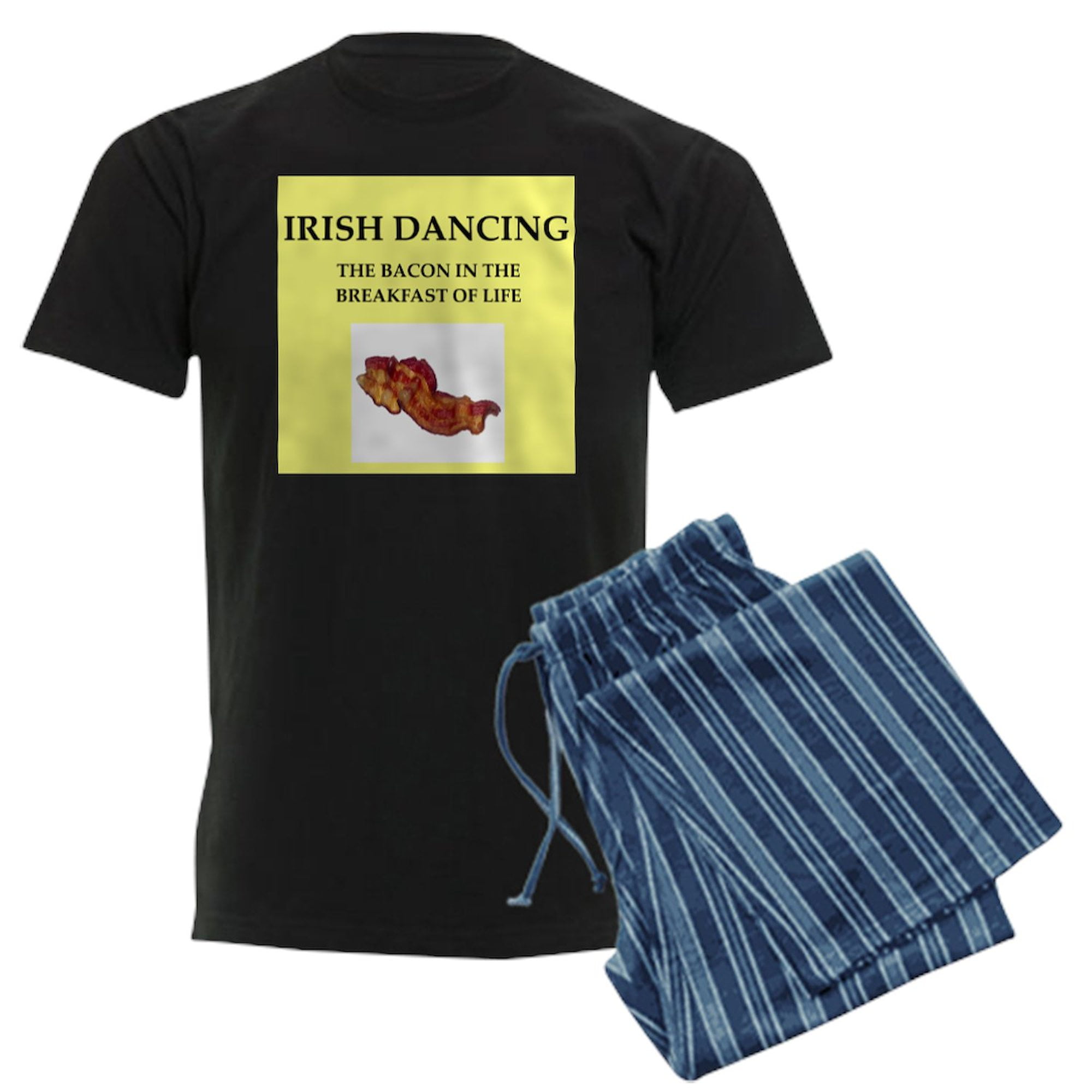 CafePress - Irish Dancing Pajamas - Men's Dark Loose Fit Cotton Pajama ...