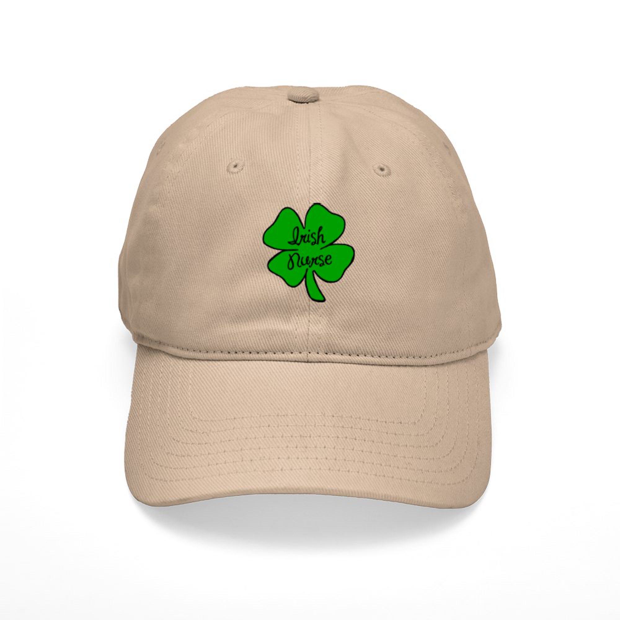 CafePress - Irish Nurse Cap - Adjustable 100% Brushed Unisex Cotton ...