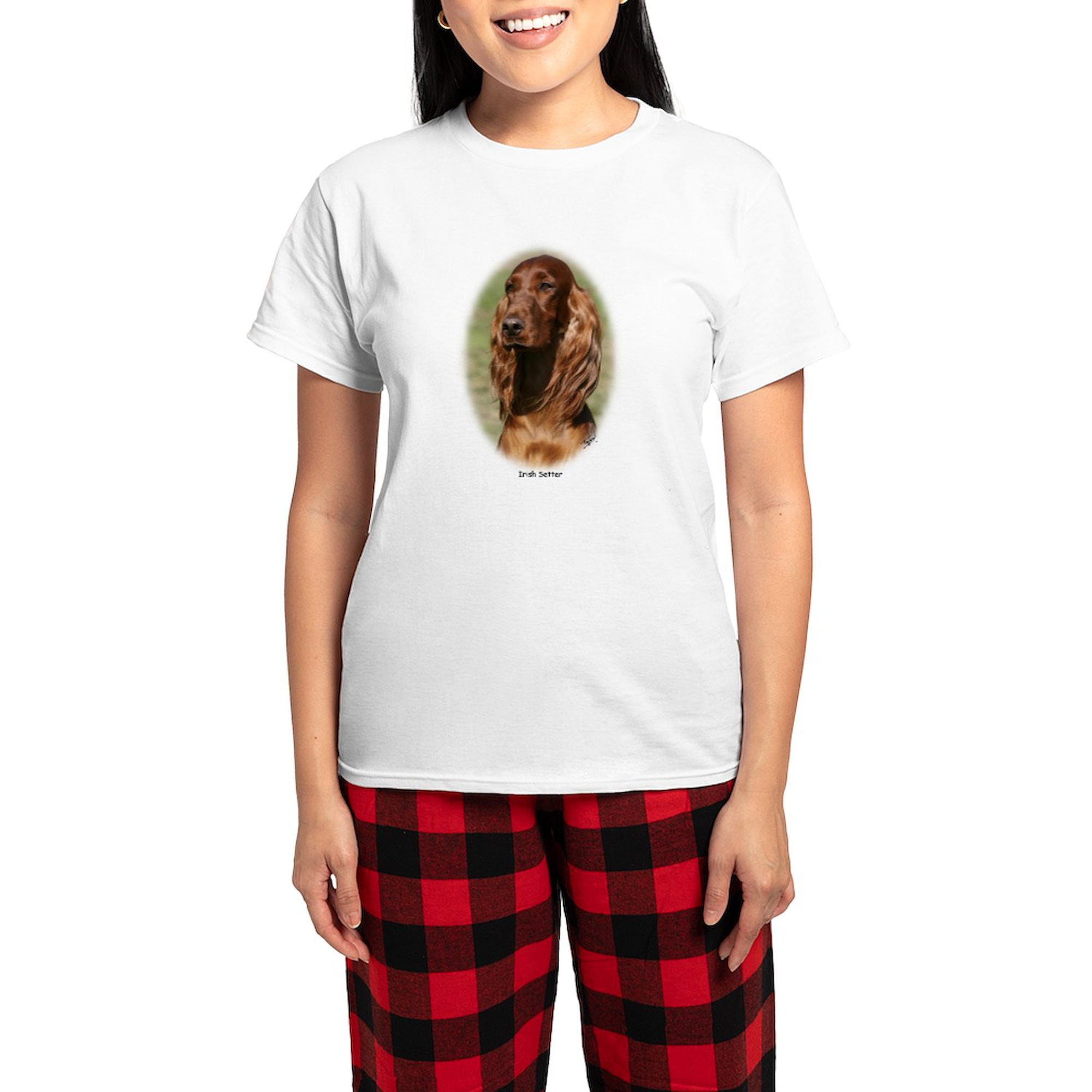 CafePress - Irish Setter 9Y322D 116 Women's Light Pajamas - Women's ...