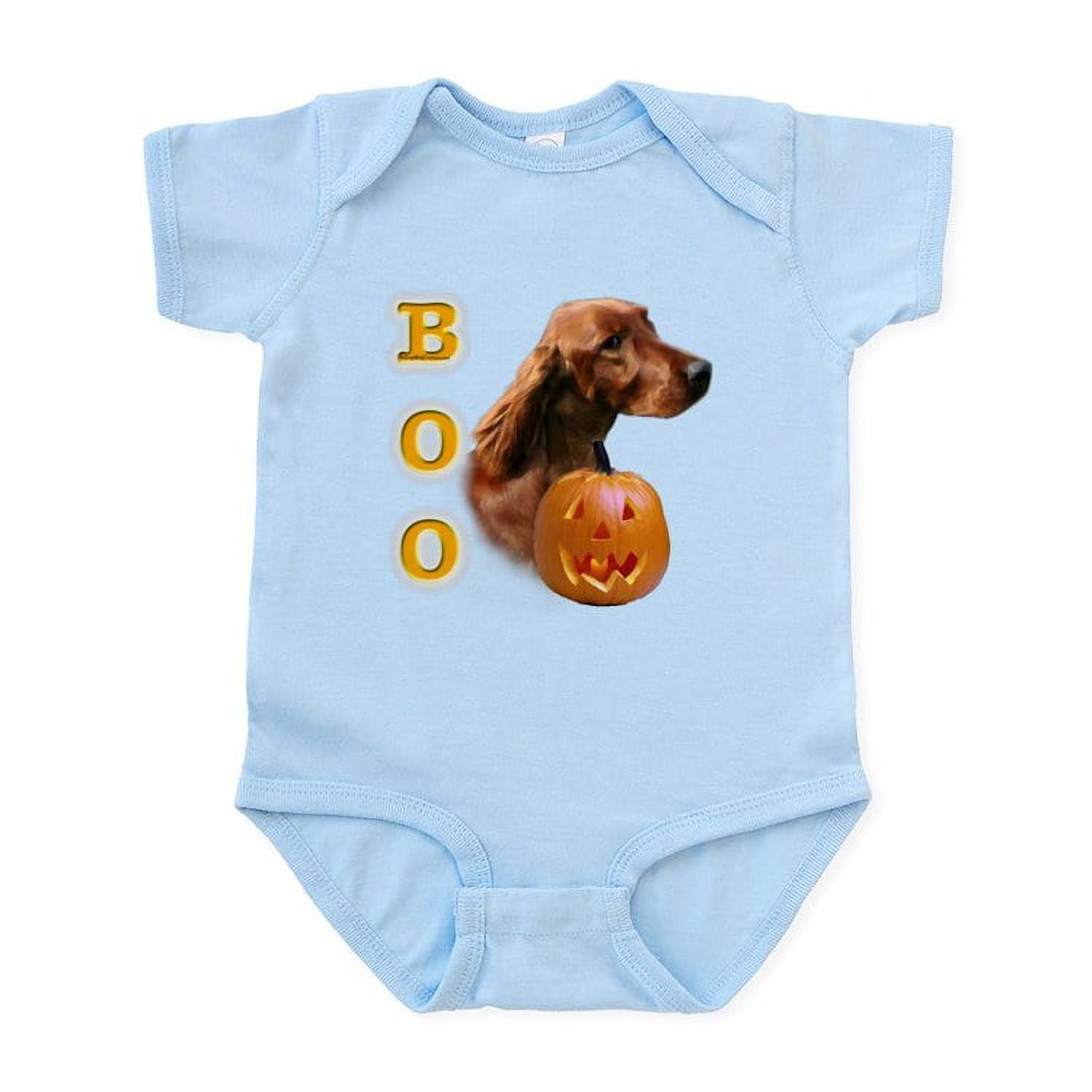 CafePress - Irish Setter Boo Infant Bodysuit - Baby Light Bodysuit ...
