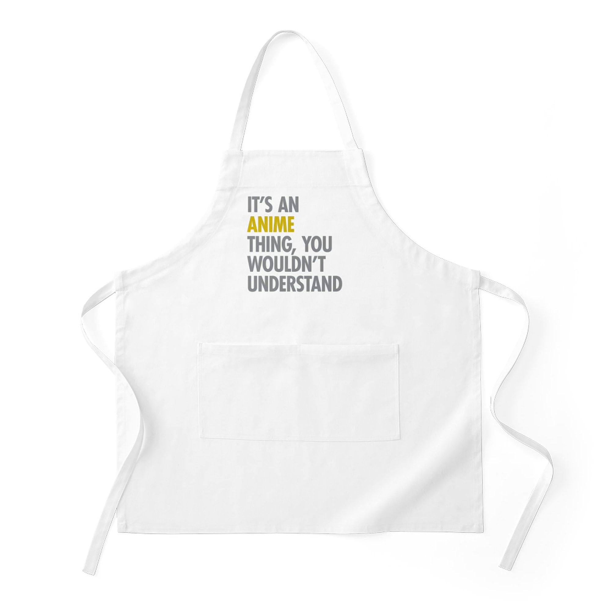 CafePress - Its An Anime Thing - Kitchen Apron with Pockets, Grilling ...
