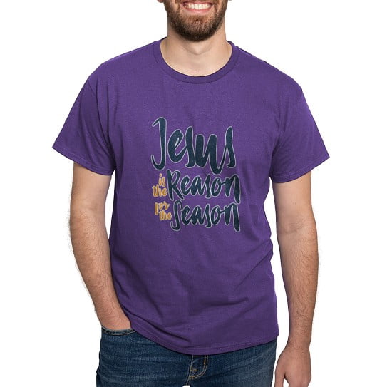 CafePress - Jesus Is The Reason T Shirt - Men's Classic Cotton T-Shirts ...