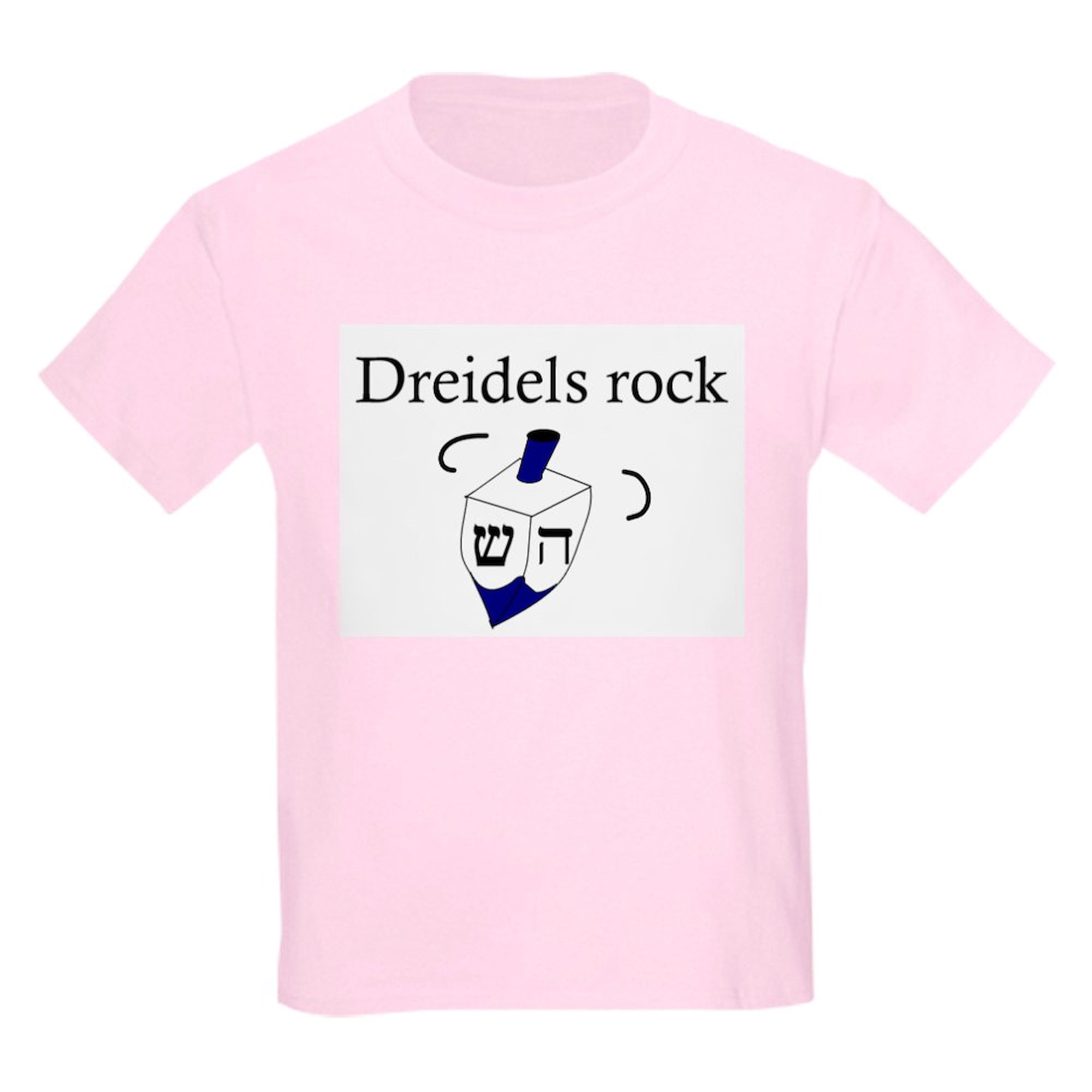 CafePress - Jewish Dreidels Rock Kids T Shirt - Light Classic Kids ...